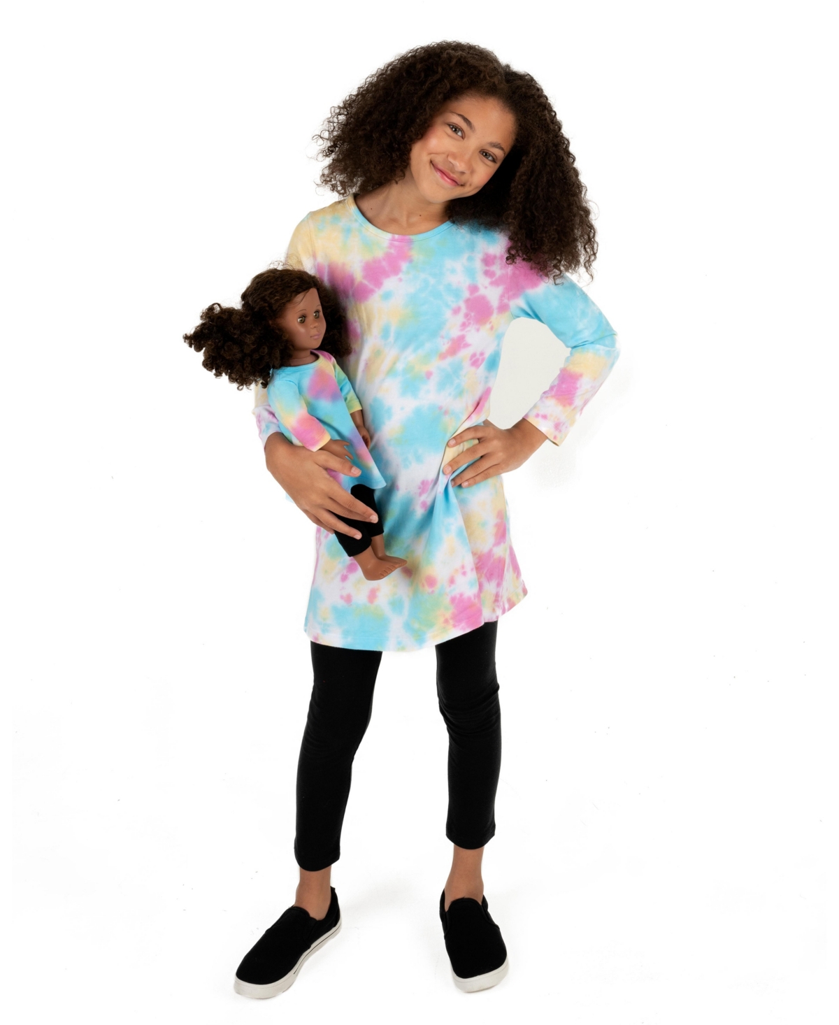 Click here for Leveret Toddler Girls Matching Doll Long Sleeve Co... prices