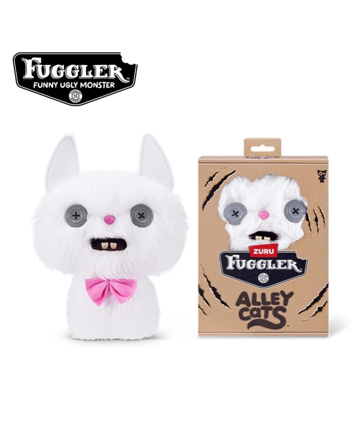 Click here for Fuggler Zuru Alley Cats Cheezee 9 Inch Plush Toy -... prices