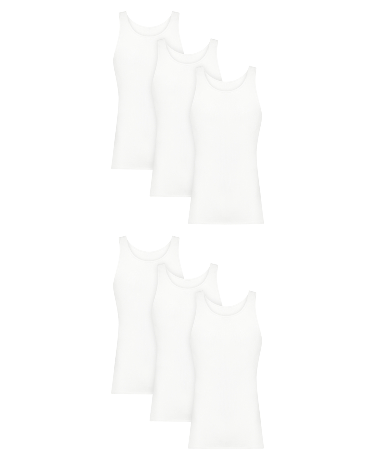 Click here for Hanes Mens Ultimate Comfort Fit Tank Undershirt  6... prices