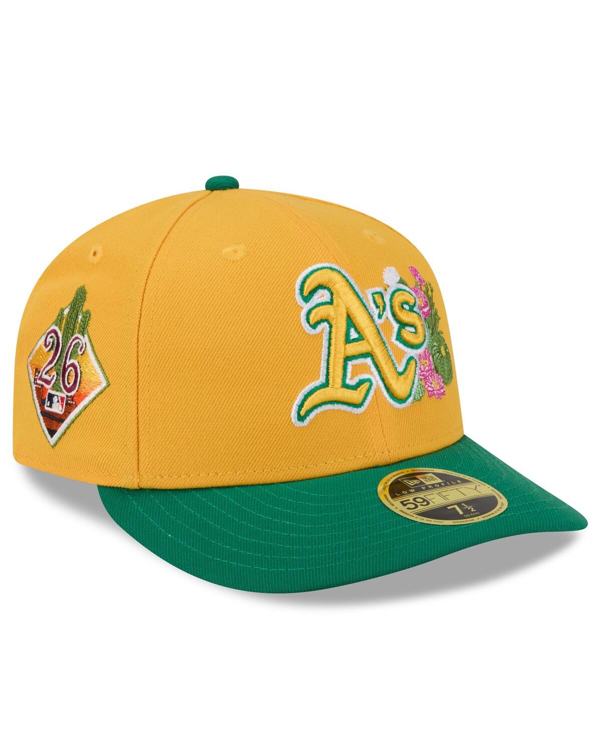 Click here for New Era Mens Gold/Green Athletics 2026 Spring Trai... prices
