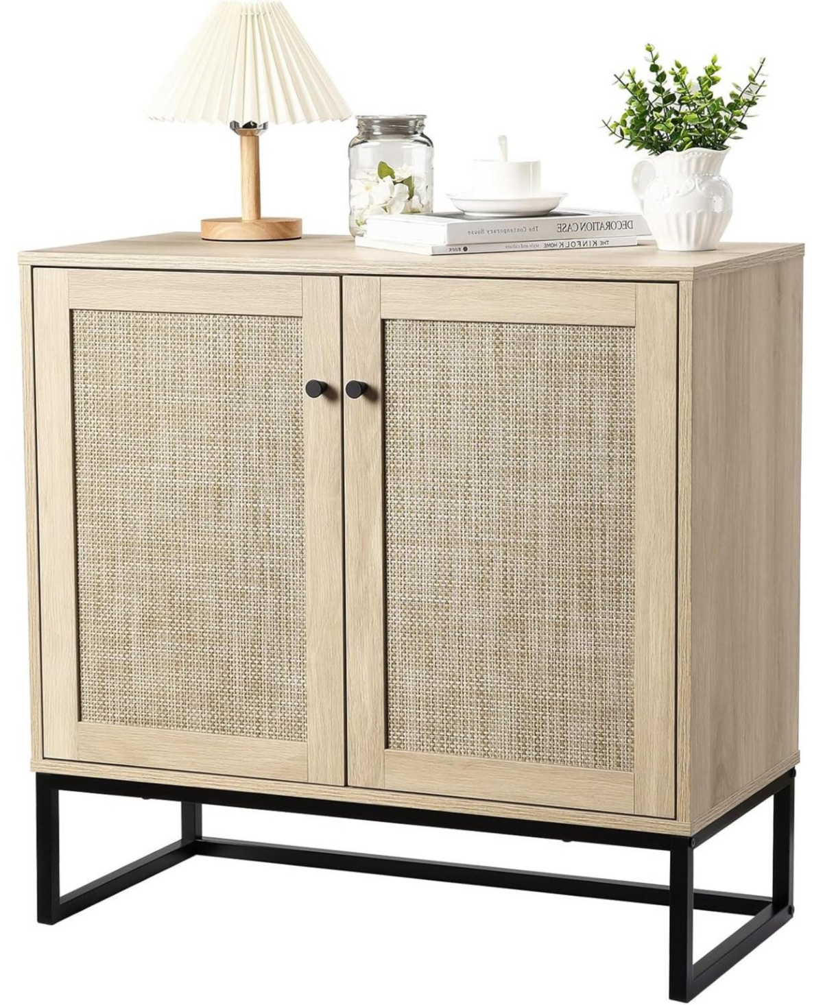 Click here for gaomon Rattan Buffet Cabinet with Storage Storage... prices