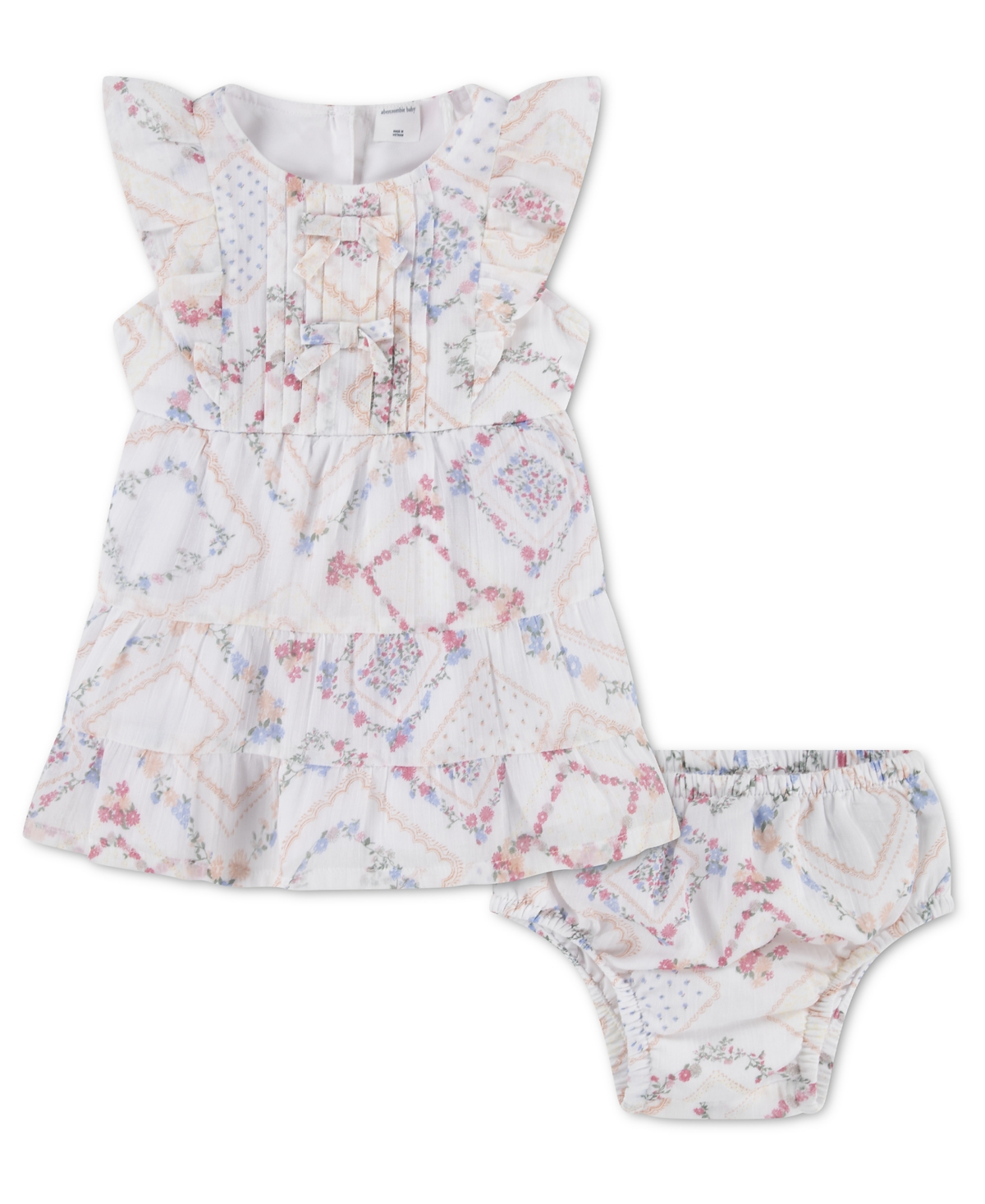 Click here for abercrombie kids Baby Girls Pintuck Flutter Dress... prices