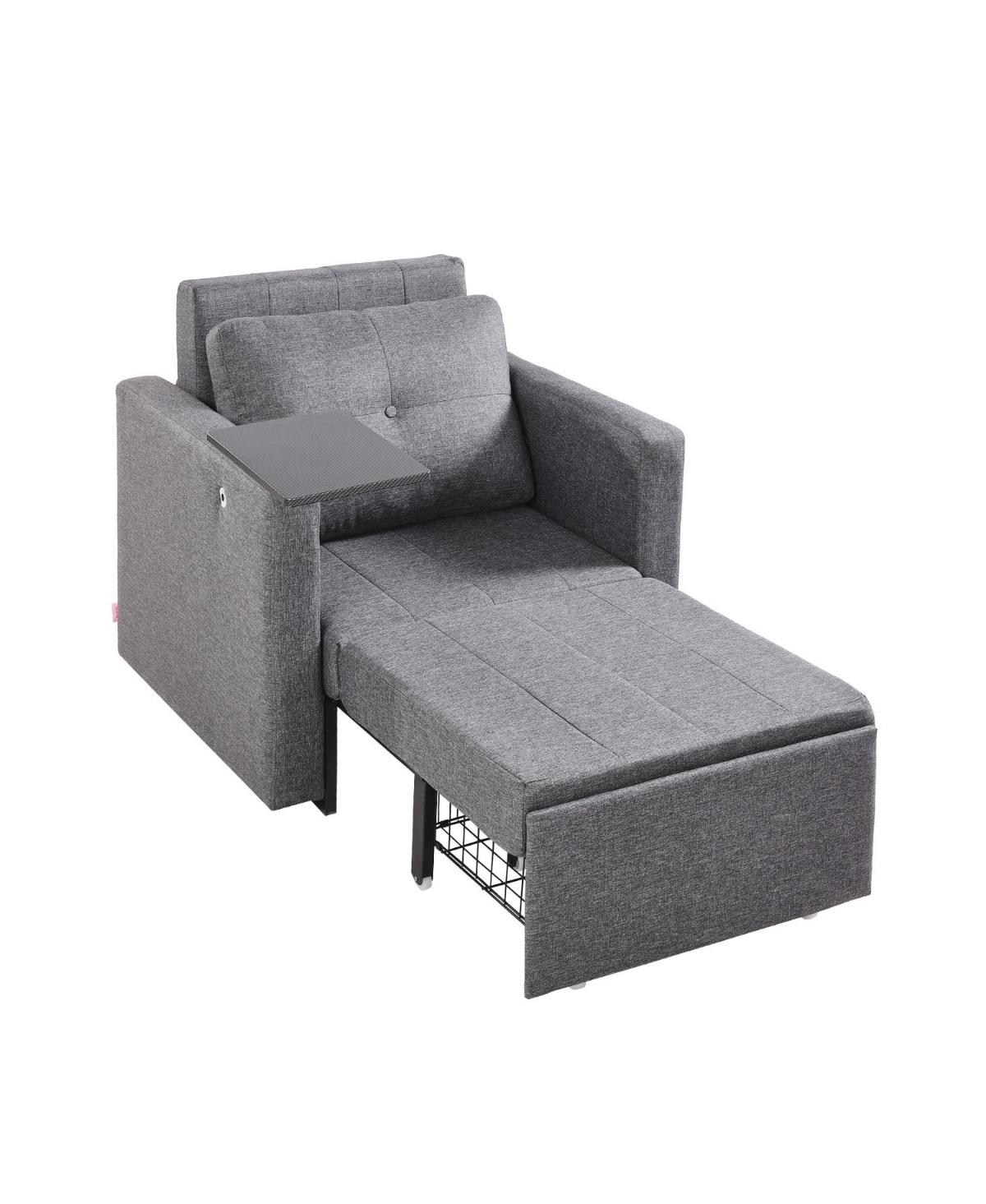 Click here for Slickblue Sleeper Sofa Bed with Side Pocket  Pillo... prices