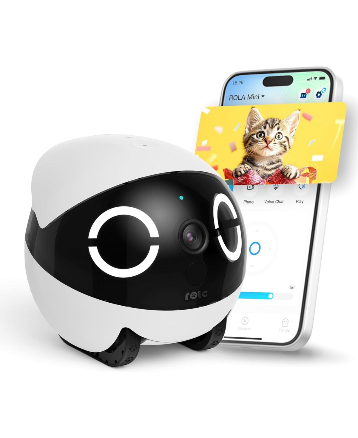 Click here for Enabot Rola Mini Smart Companion Robot with 2K Cam... prices