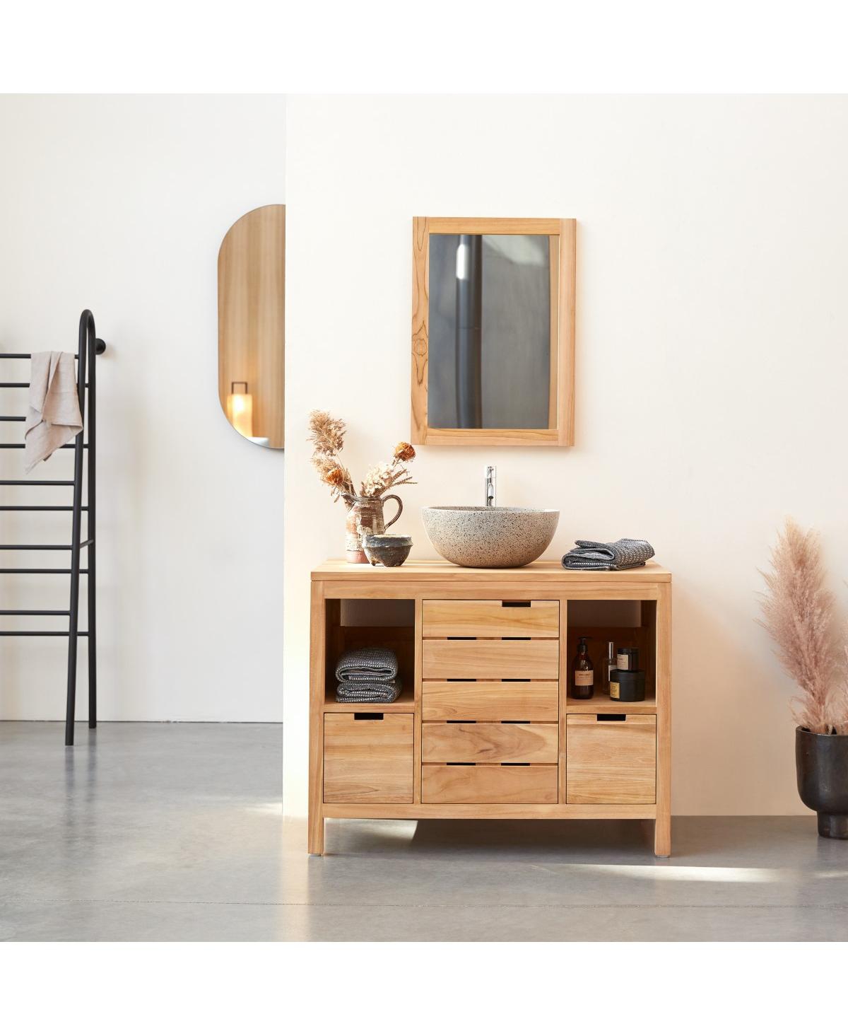 Click here for Tikamoon Solid Teak Wood Vanity Cabinet Washstand... prices