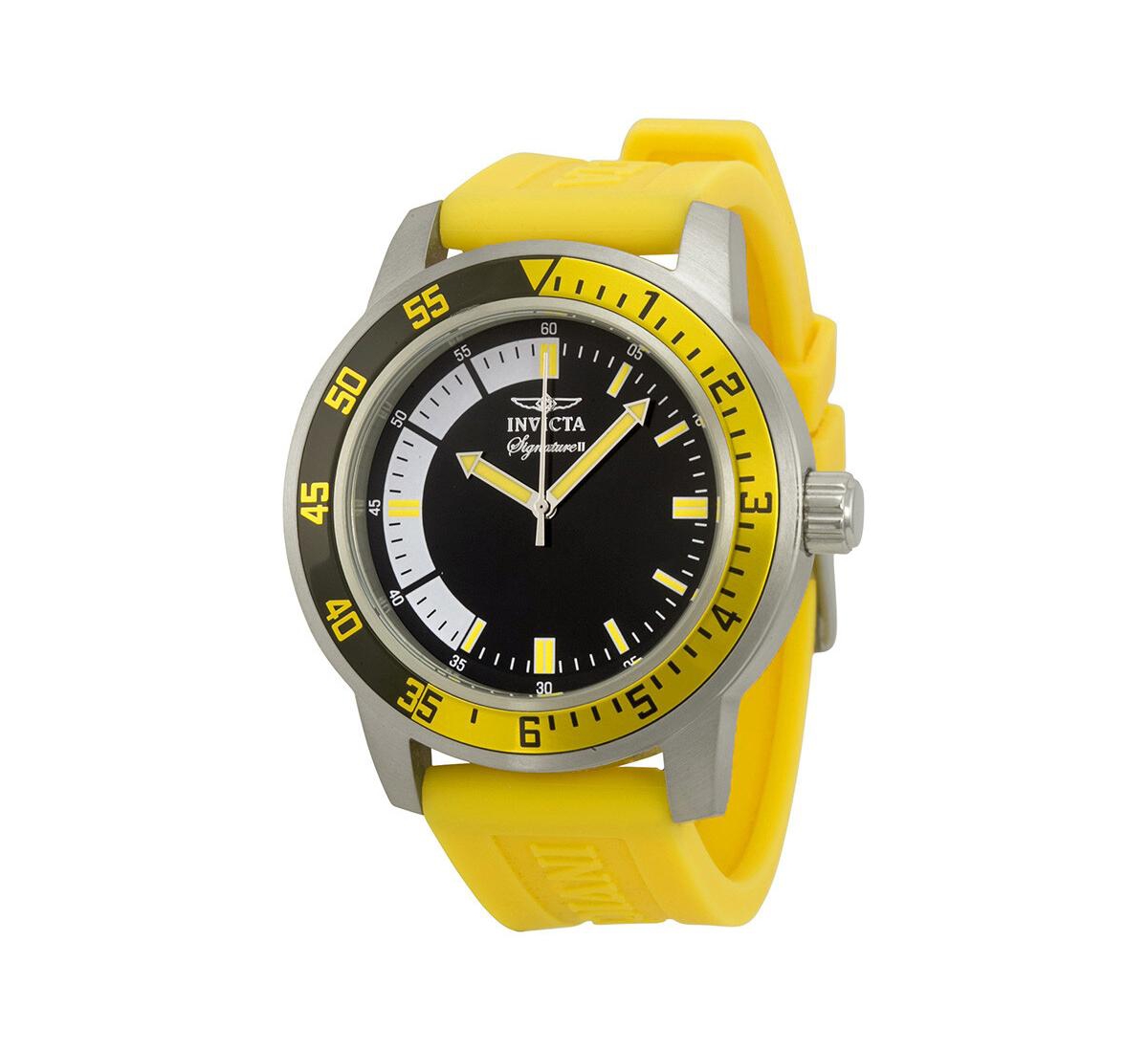 Click here for Invicta Mens 7463 Signature Ii Quartz Black Dial W... prices