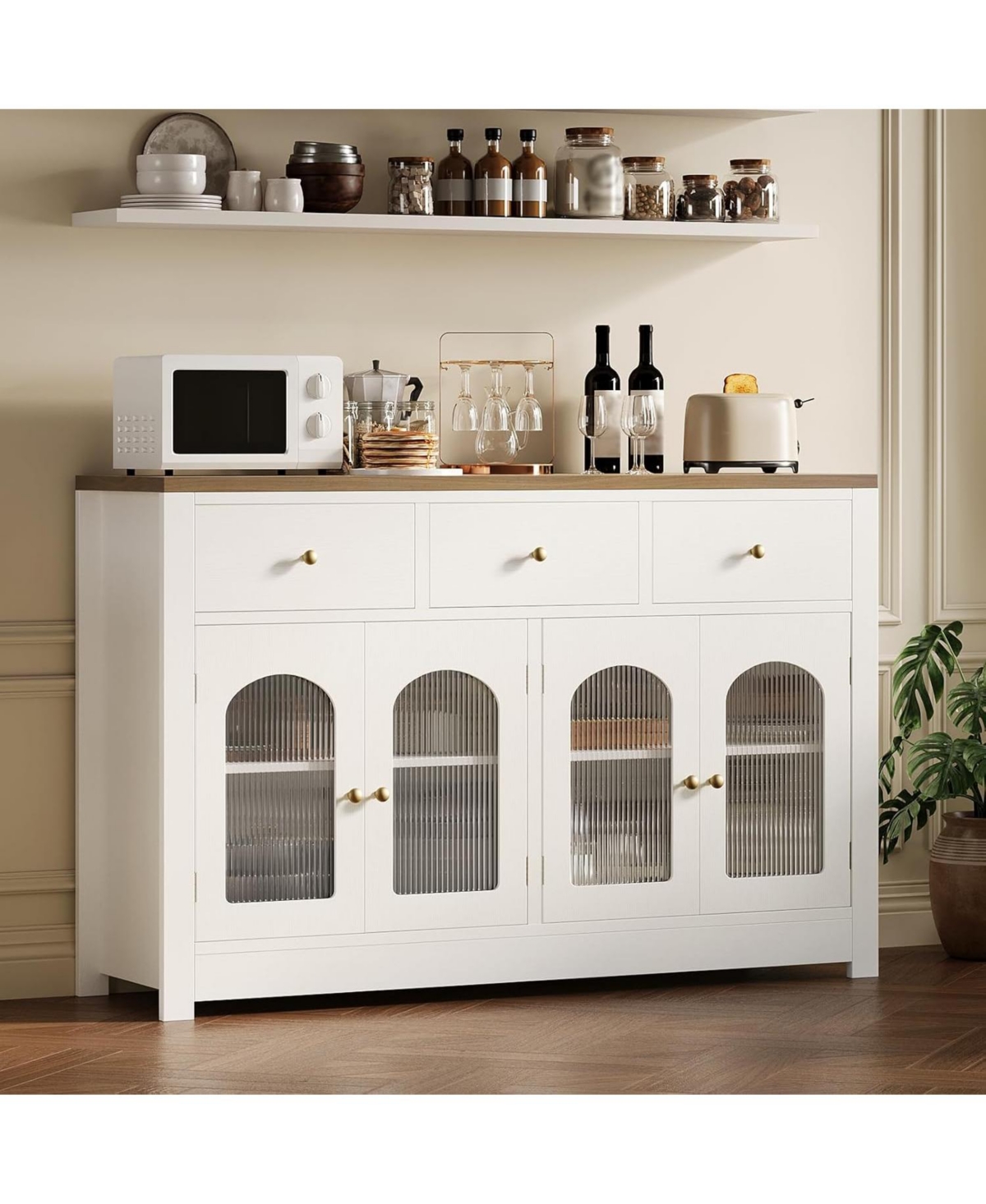 Click here for gaomon Buffet Cabinet with Storage  Modern Sideboa... prices