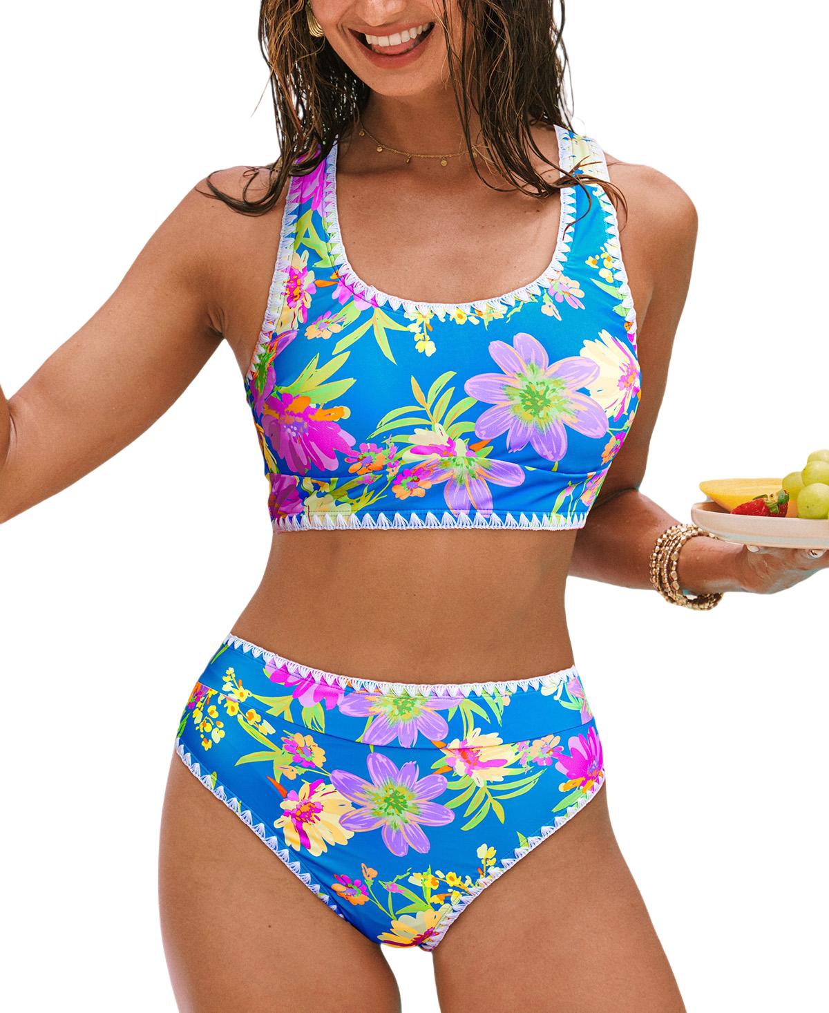 Click here for Cupshe Womens Scoop Neck Tank Wide Straps Stitchin... prices