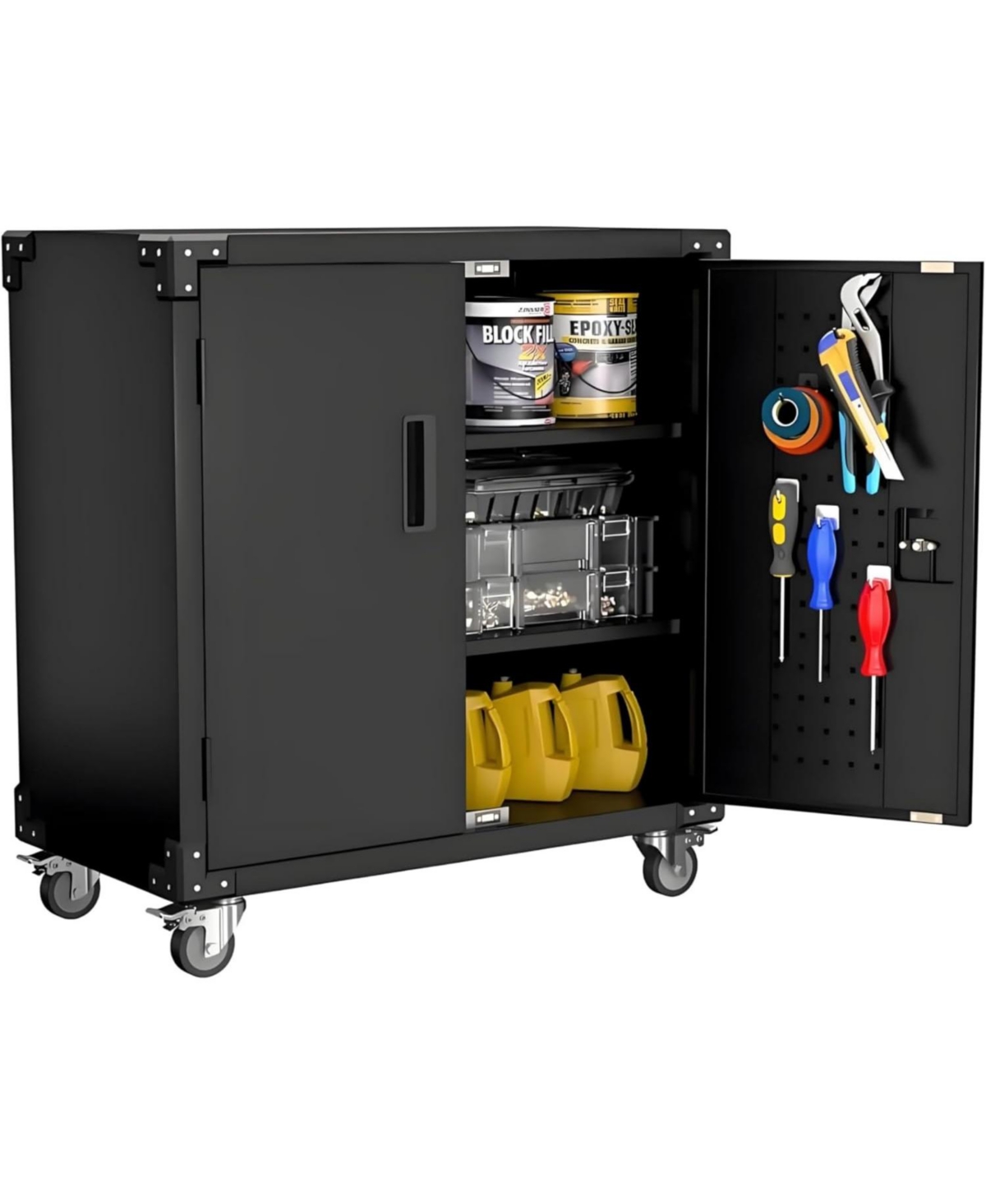 Click here for gaomon 36 Metal Storage Cabinet  with Lock  Mobile... prices