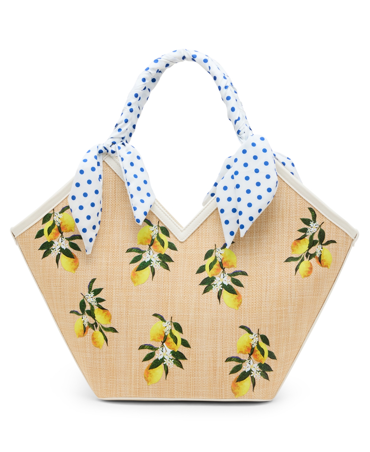 Click here for Betsey Johnson Dont Be Tarty Small Tote Bag - Natu... prices