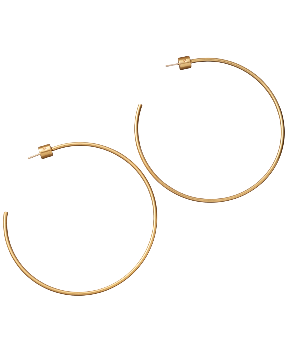Click here for Donna Karan Gold-Tone Drama C Hoop Earrings - Gold prices