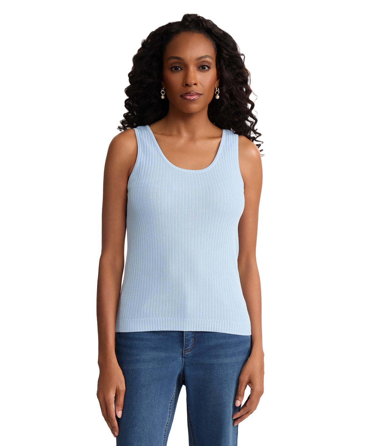 Click here for Jones New York Womens Scoop Neck Tank Top - Breeze... prices