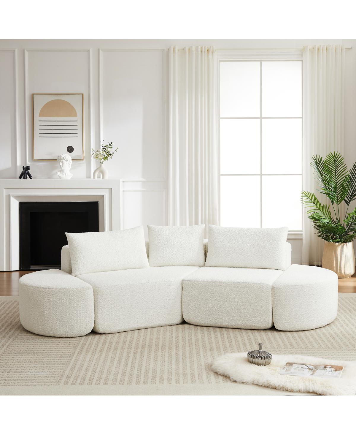 Click here for Streamdale Furniture Streamdale Chenille V-shaped... prices