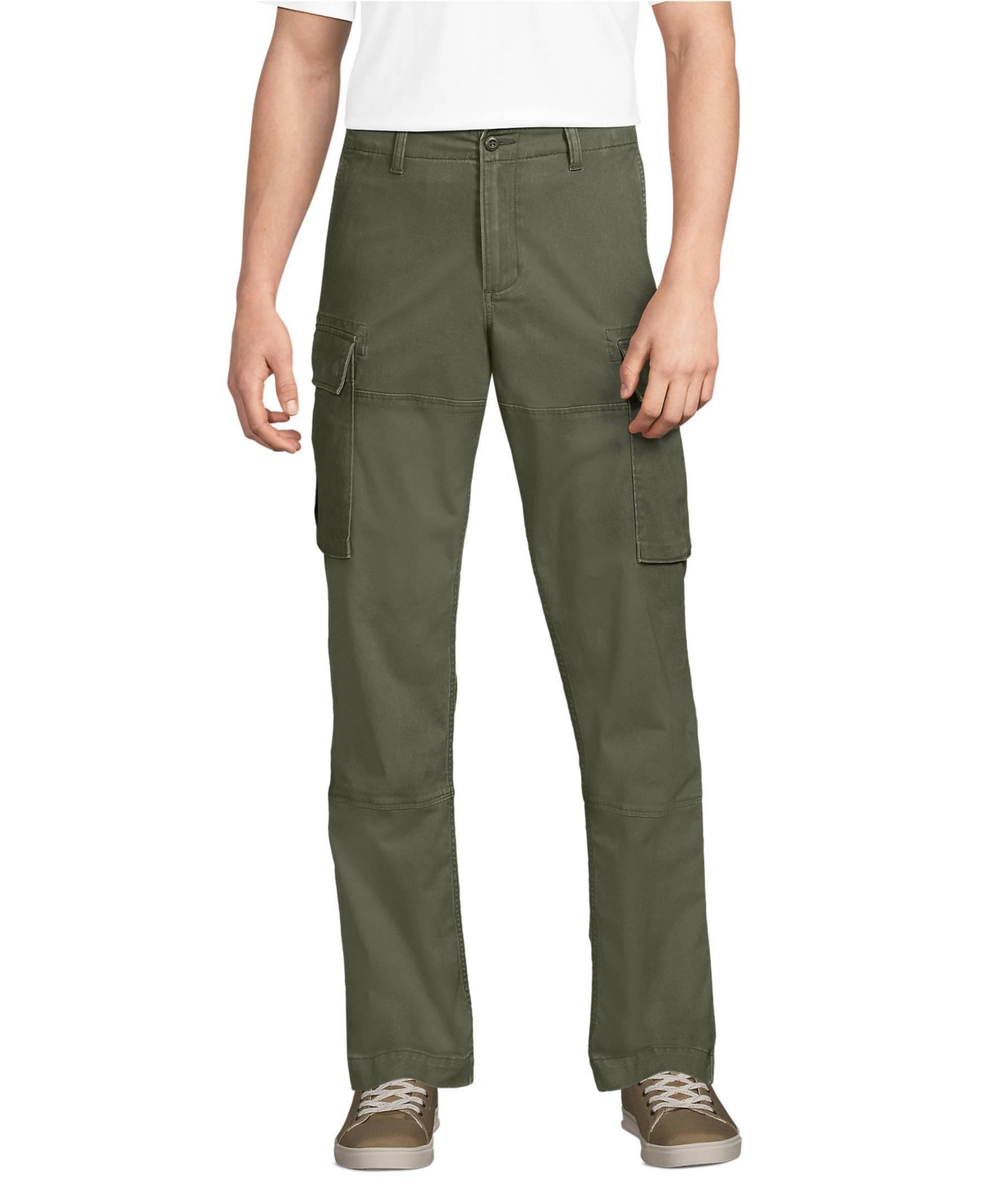 Click here for Lands End Mens Knockabout Classic Fit Cargo Pant -... prices