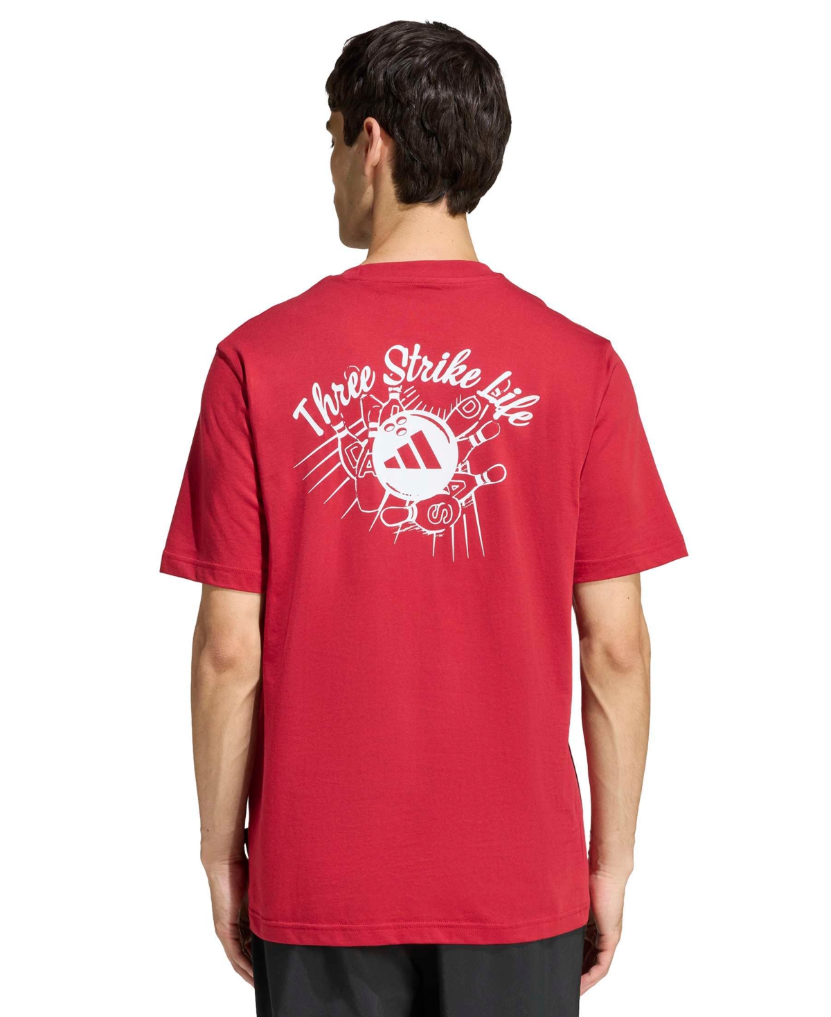 Click here for adidas Mens Graphic Crewneck T-Shirt - Maroon prices