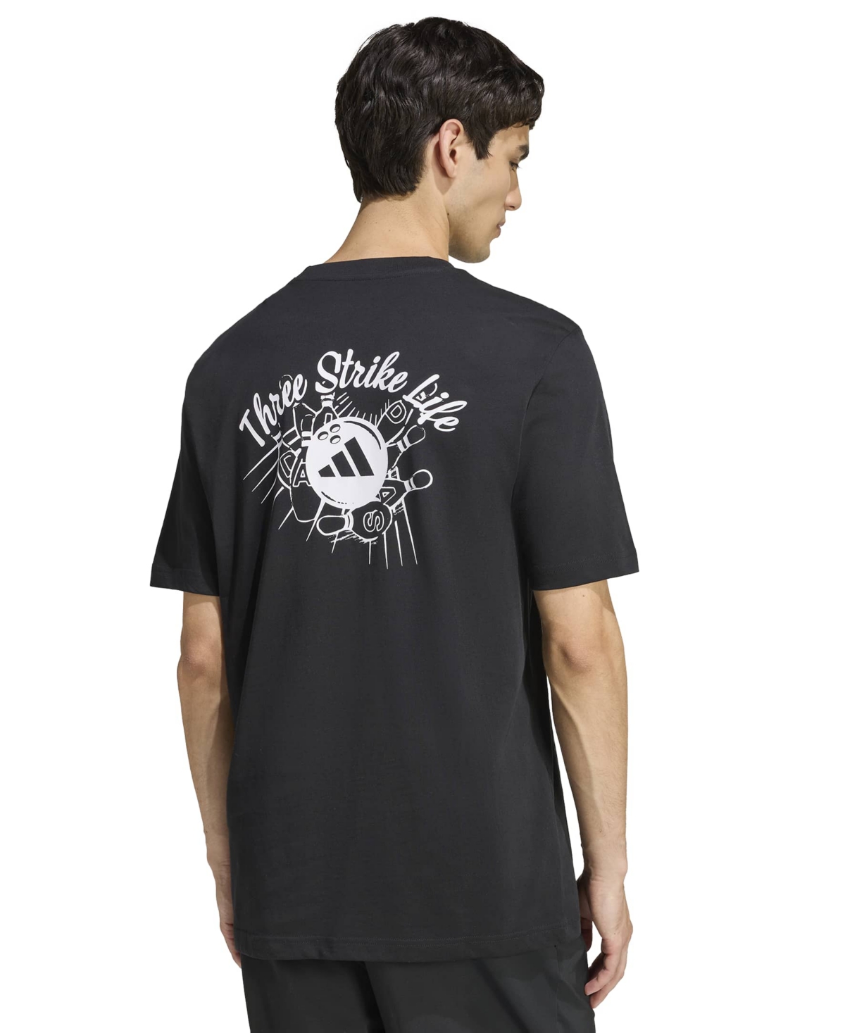 Click here for adidas Mens Graphic Crewneck T-Shirt - Black prices