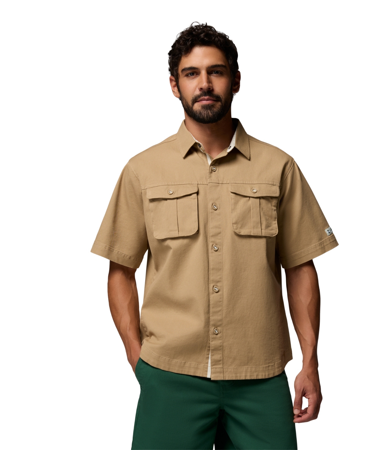 Click here for Columbia Mens Acker Rock Twill Short-Sleeve Button... prices