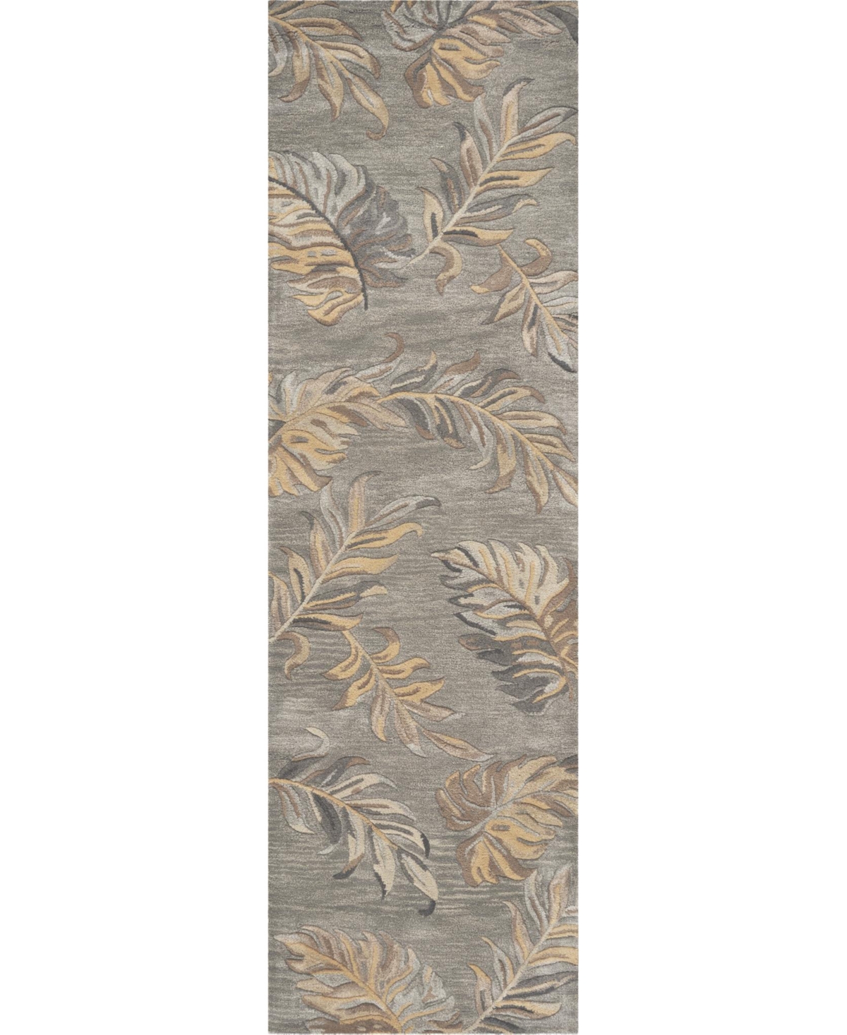 Click here for Kas Havana Palms 2639 Gray 23 x 8 Runner Area Rug... prices