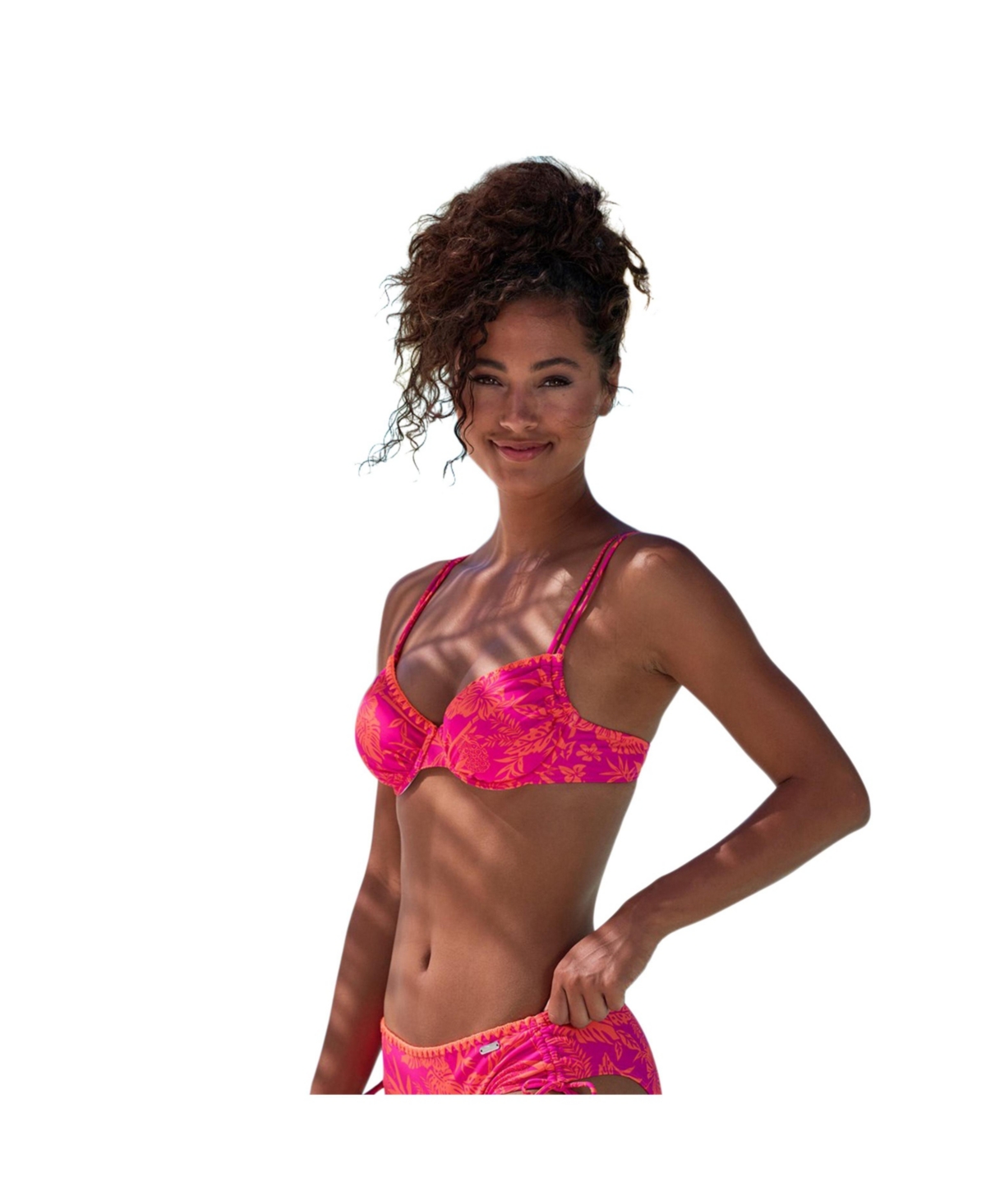 Click here for Lascana Womens Tropical Underwire Bikini Swimsuit... prices