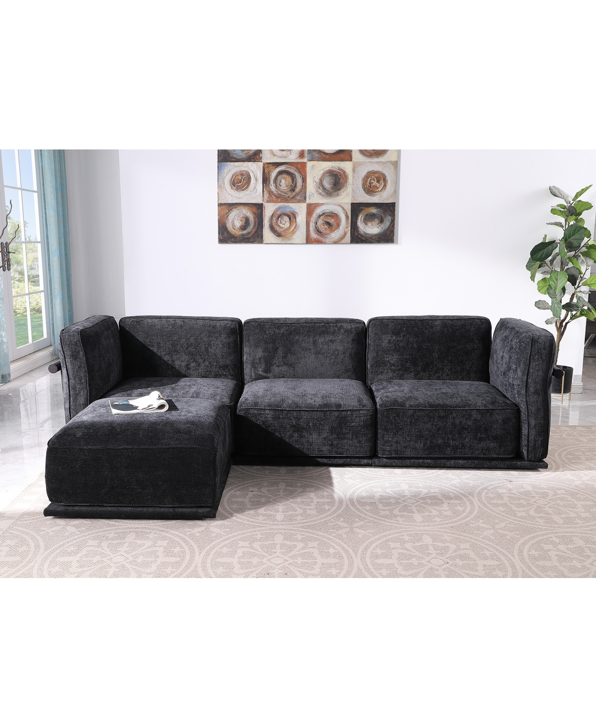 Click here for Streamdale Furniture Fashionable modular chenille... prices