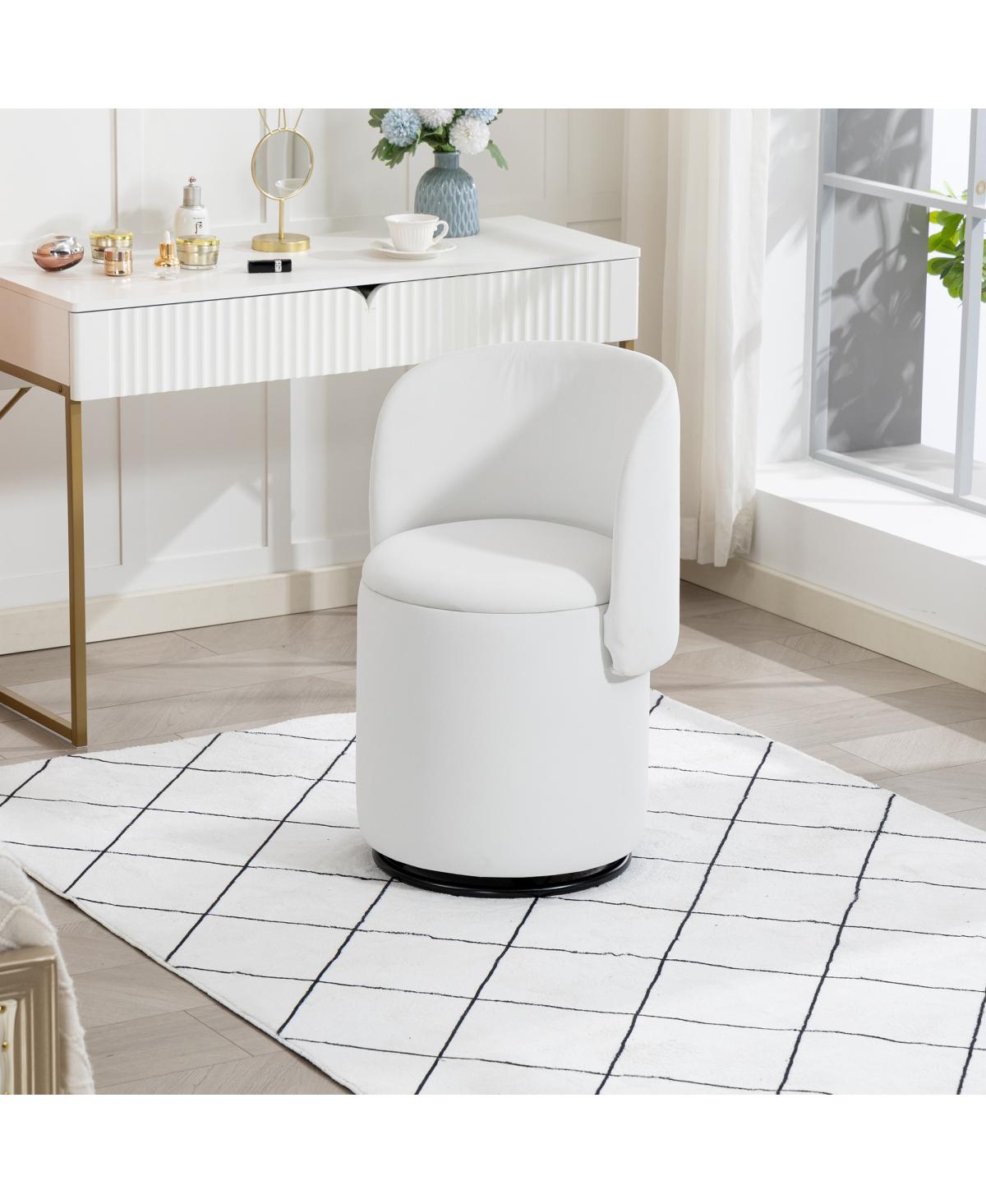 Click here for Streamdale Furniture Stylish Swivel Barrel Chair w... prices