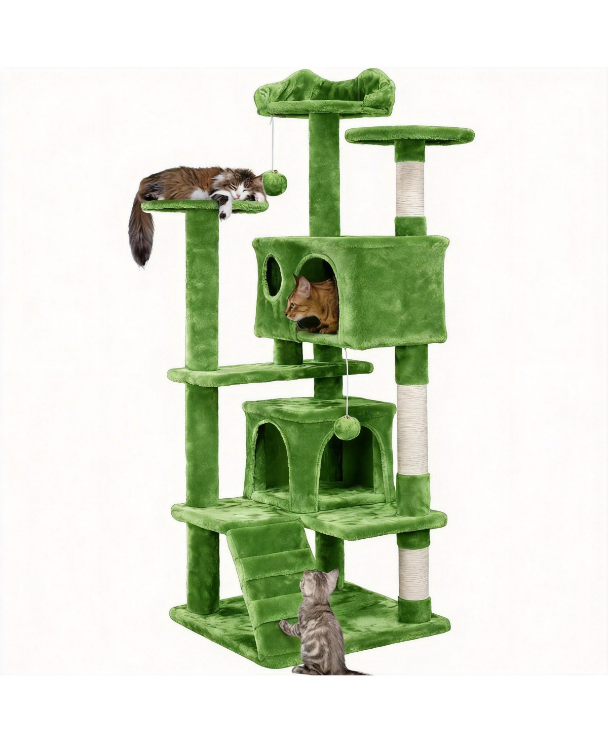 Click here for Aronkl Multi-level Cat Tree Tower with Cat-ear Per... prices