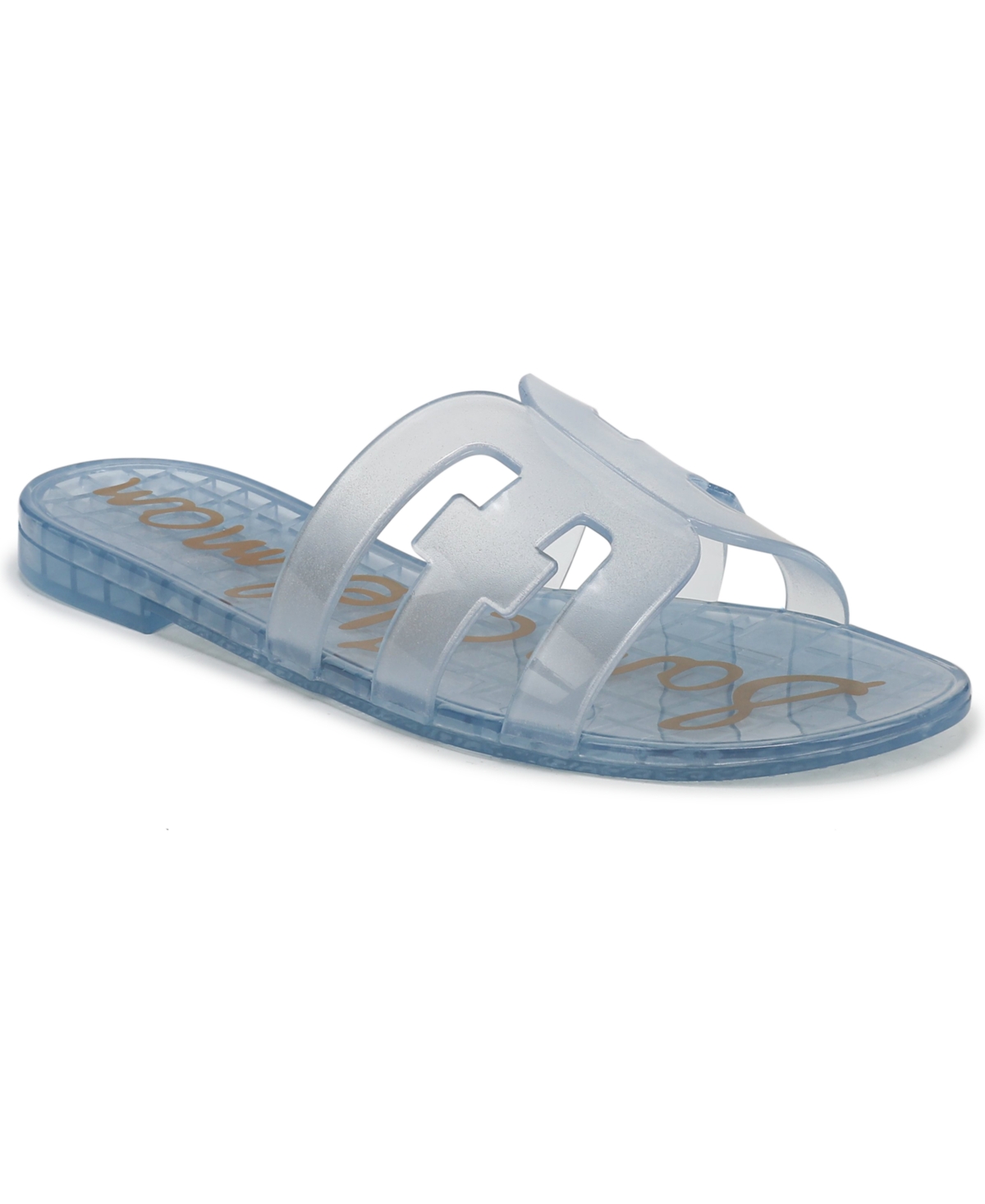 Click here for Sam Edelman Womens Bay Jelly Slide Flat Sandals -... prices