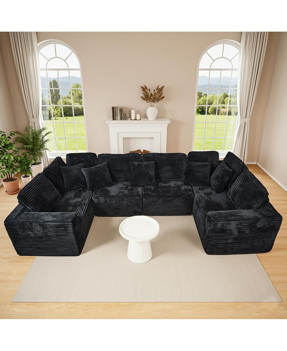 Click here for Streamdale Furniture 135.5" Modular U-Shaped... prices