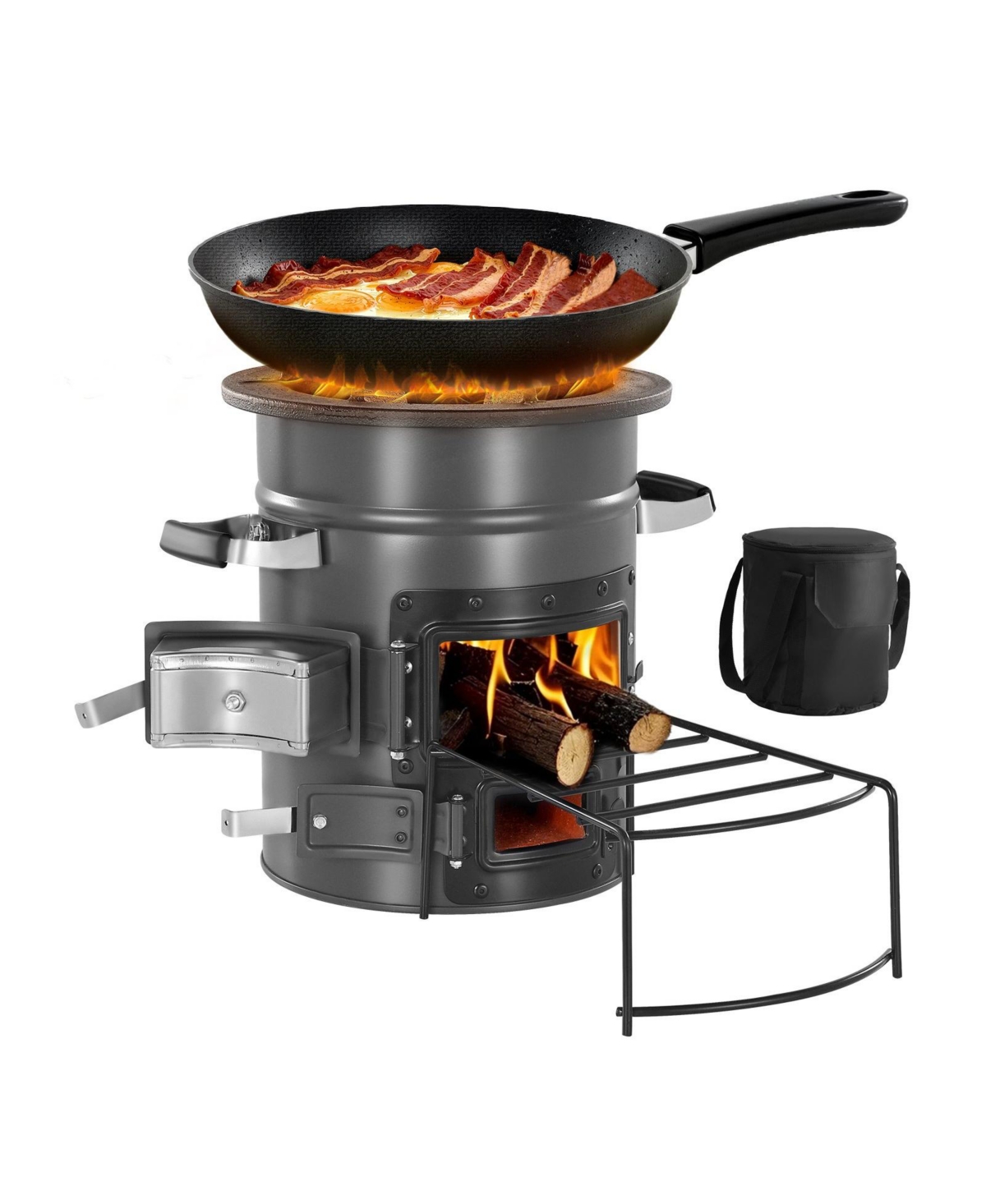 Click here for Ecooso Portable Spcc Steel Camping Rocket Stove wi... prices