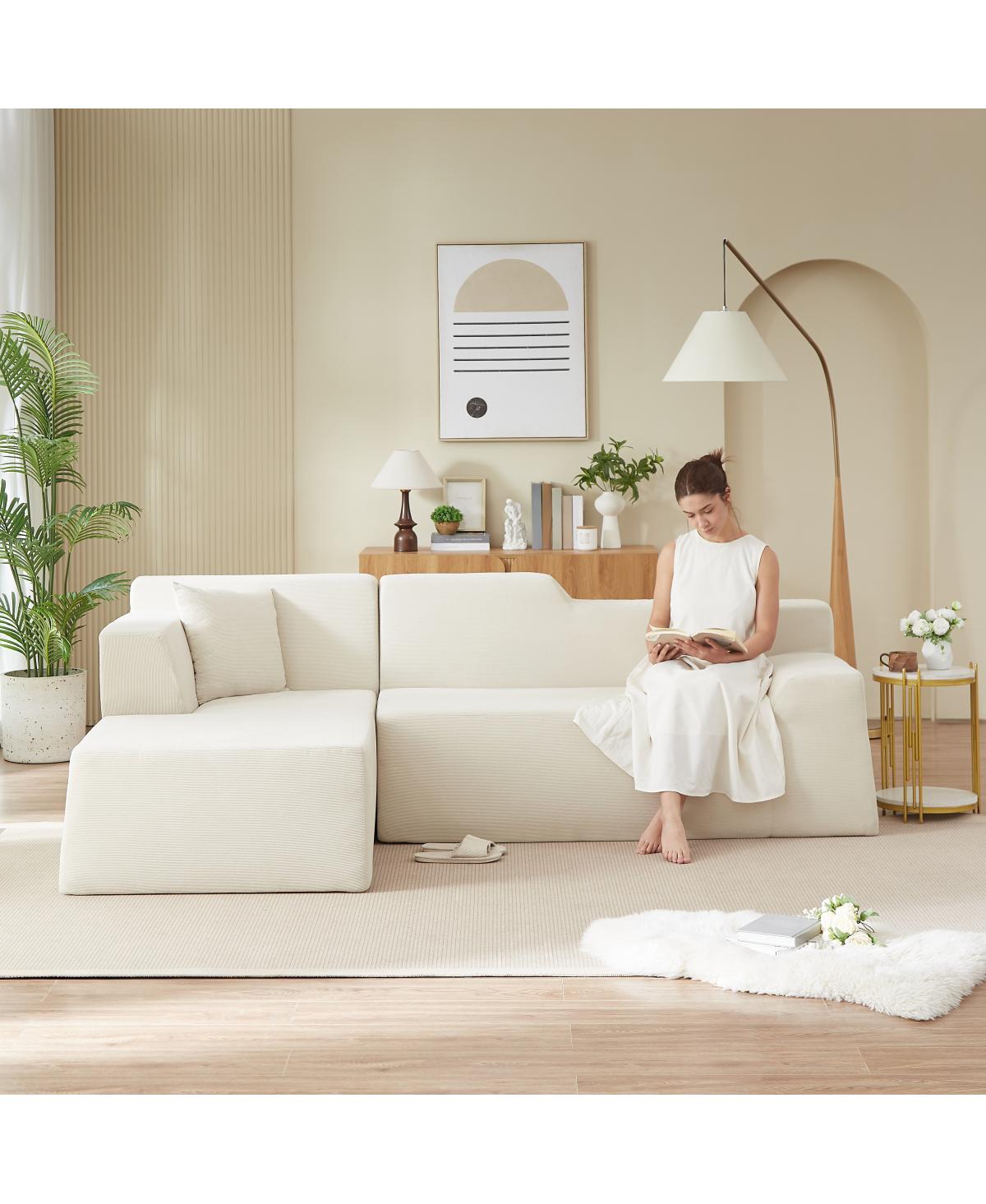 Click here for Streamdale Furniture Modern minimalist L-shaped co... prices