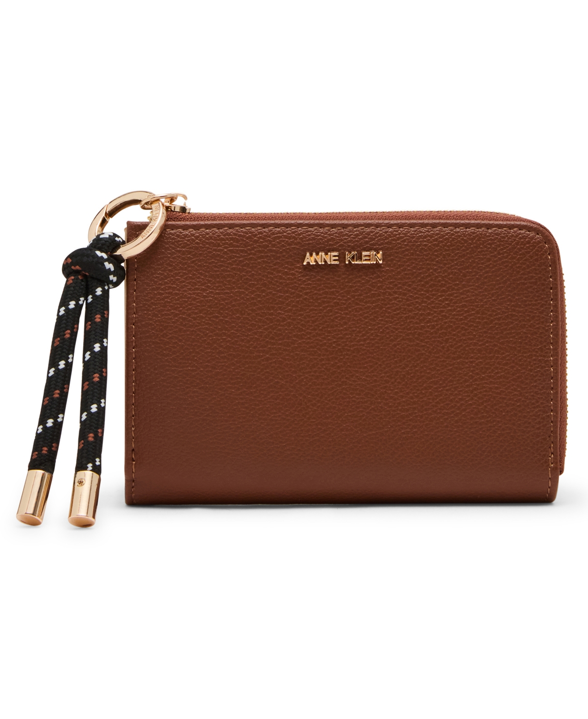 Click here for Anne Klein Zipper Bifold Wallet - Brown prices