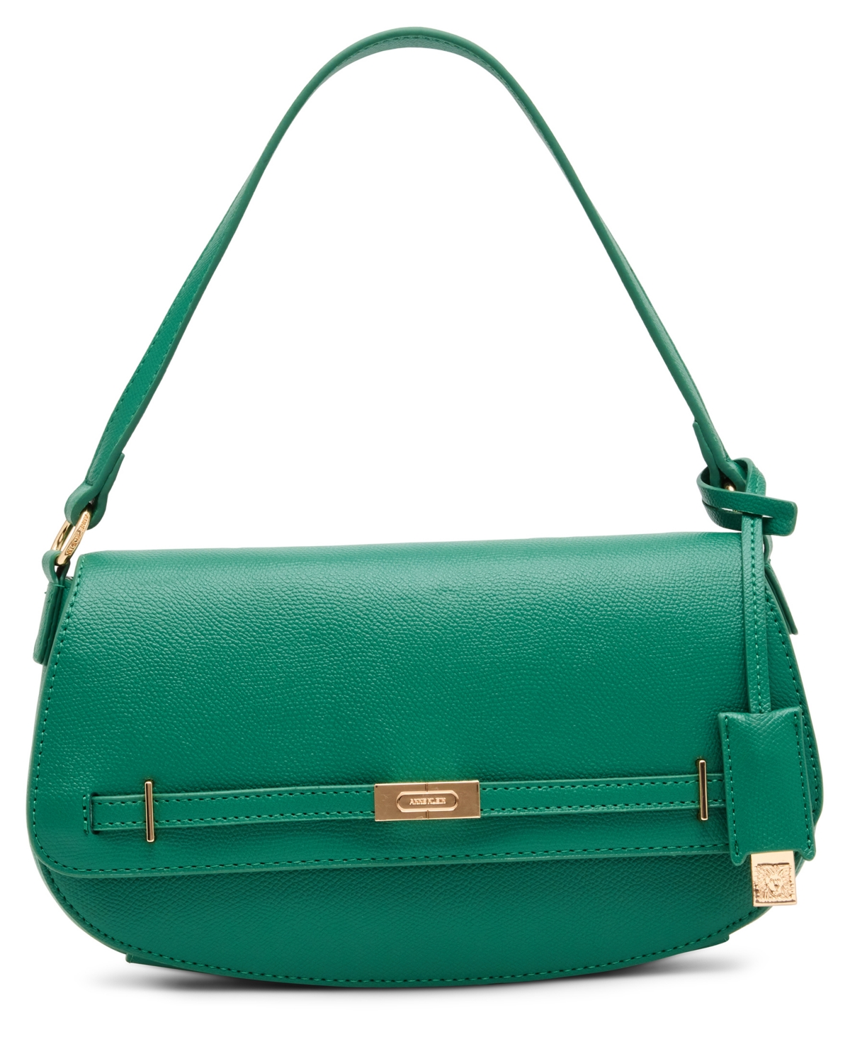 Click here for Anne Klein Belted Small Satchel Bag - Green prices