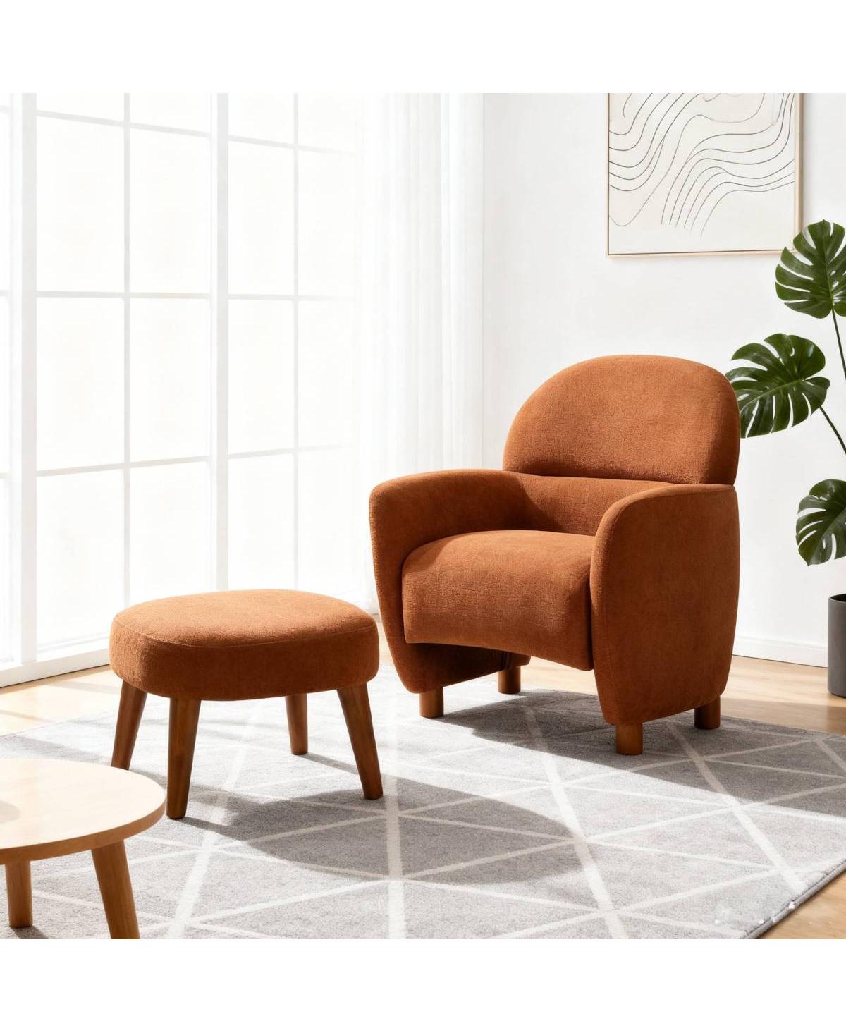 Click here for Streamdale Furniture Modern Lazy Chair with Footre... prices