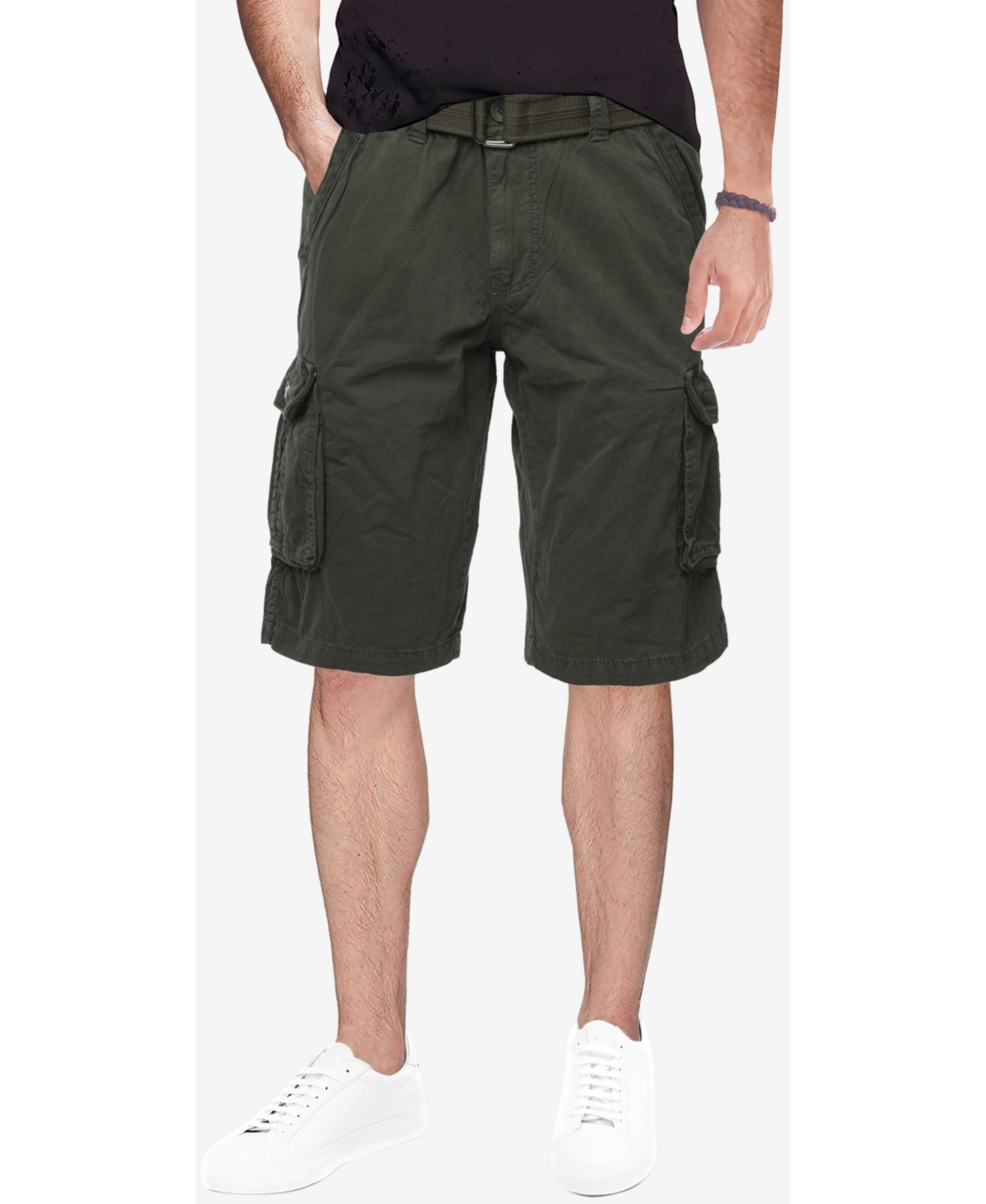 Click here for Raw X Mens Cargo Shorts - Charcoal prices