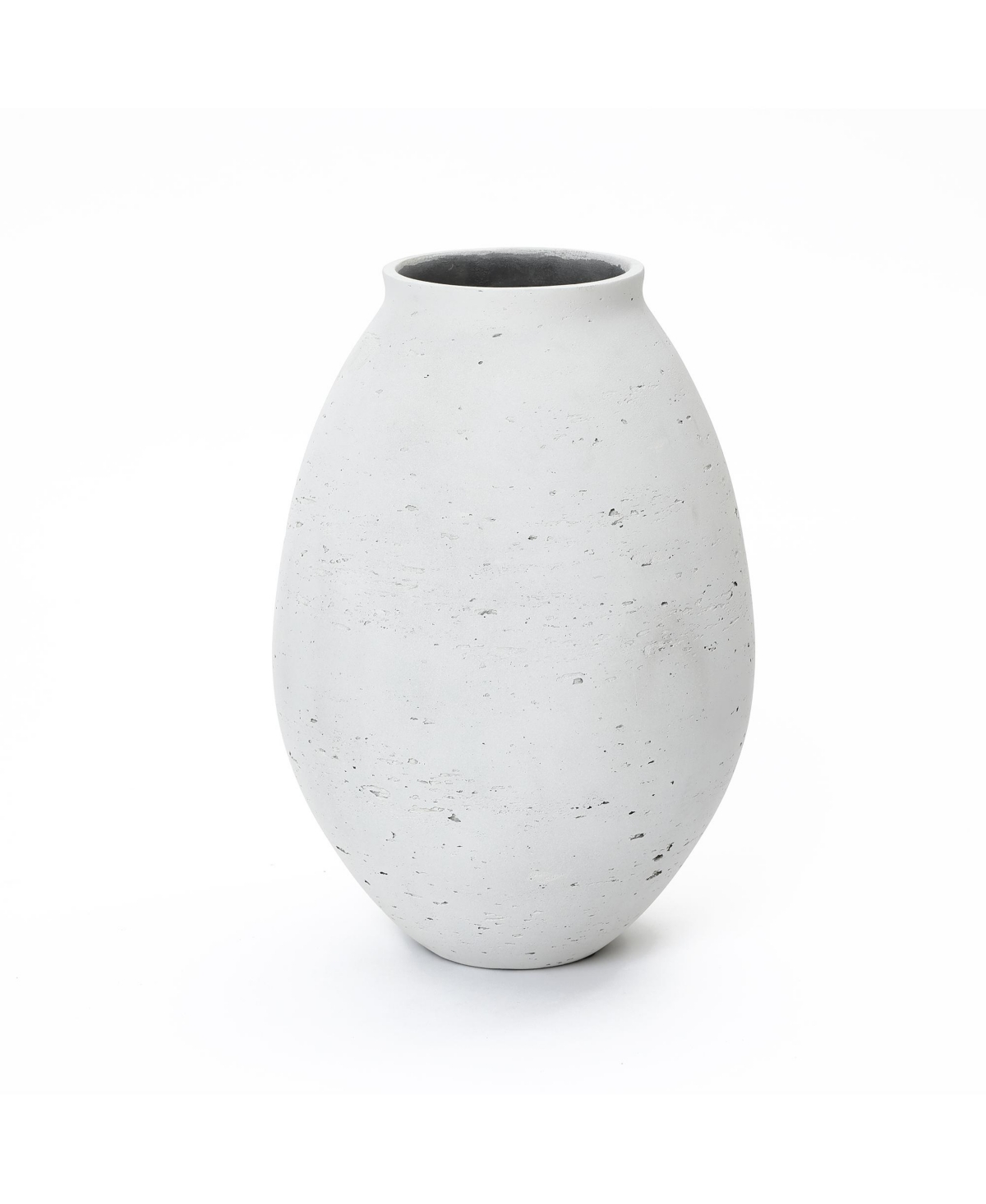 Click here for LuxenHome Antique White Cement Bulb Vase  Tall Hom... prices