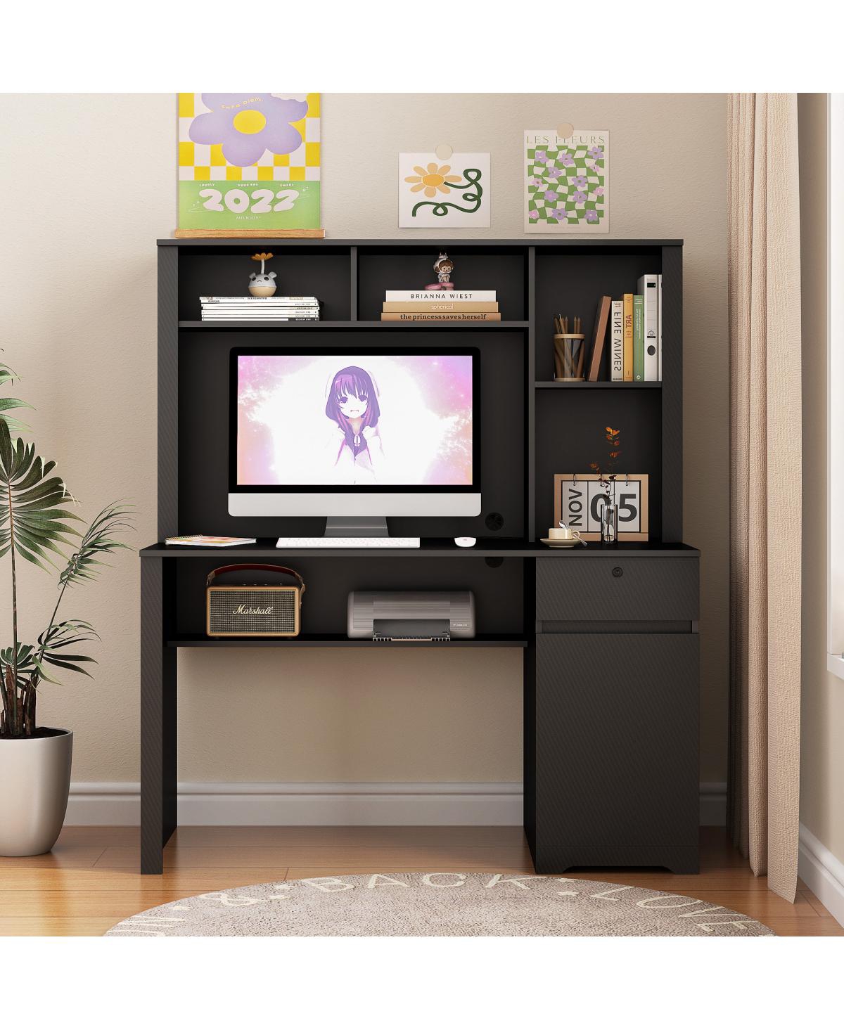 Click here for Streamdale Furniture Computer Desk with Hutch & Bo... prices