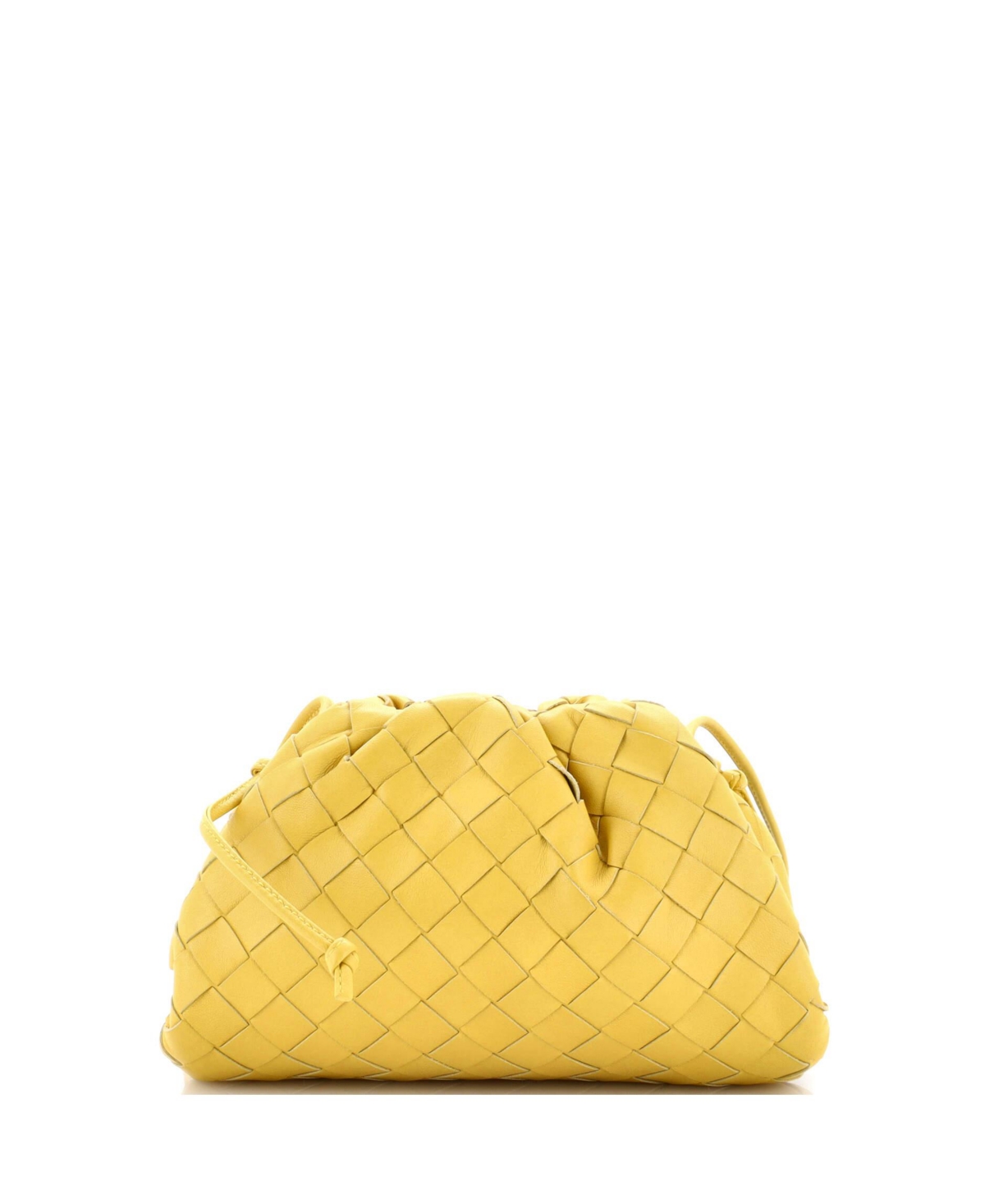 Click here for Pre-Owned Bottega Veneta Mini The Pouch Intrecciat... prices