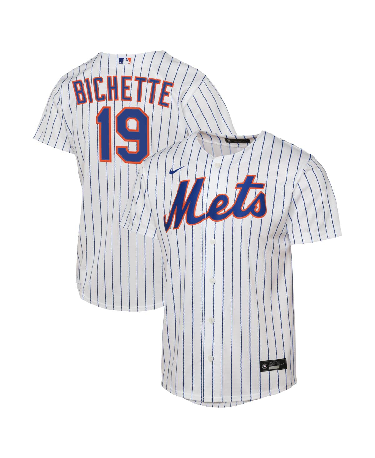 Click here for Nike Big Boys and Girls Bo Bichette White New York... prices