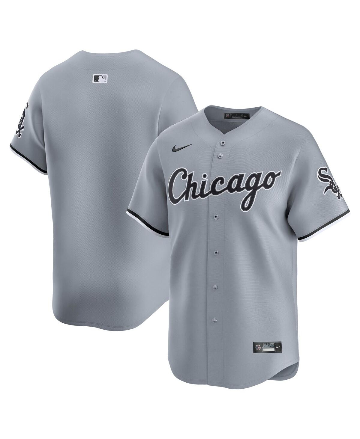 Click here for Nike Mens Gray Chicago White Sox Road Limited Jers... prices