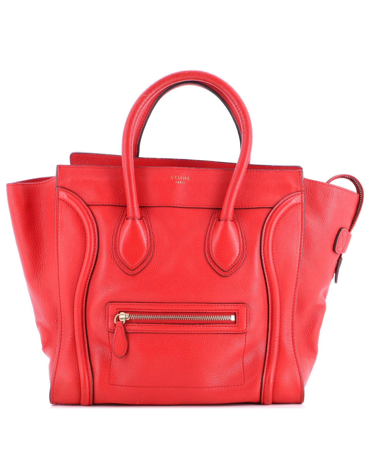 Click here for Pre-Owned Celine Mini Luggage Bag Grainy Leather -... prices