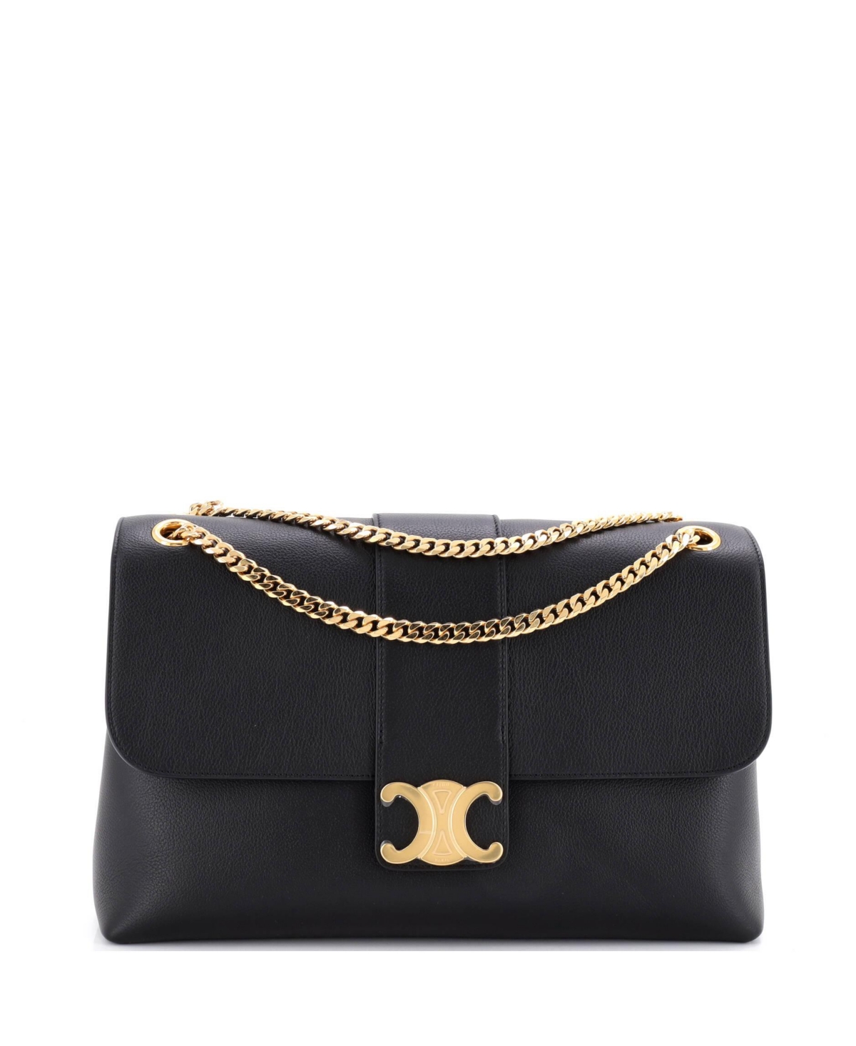 Click here for Pre-Owned Celine Large Victoire Flap Shoulder Bag... prices