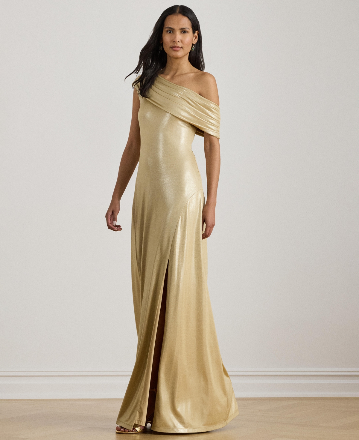 Click here for Lauren Ralph Lauren Womens Off-the-Shoulder Ball G... prices