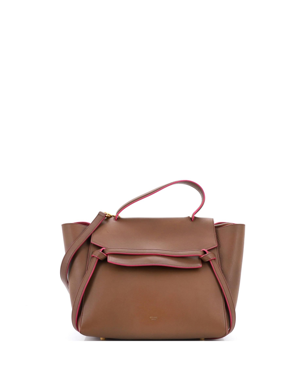 Click here for Pre-Owned Celine Mini Belt Bag Calfskin - Brown prices