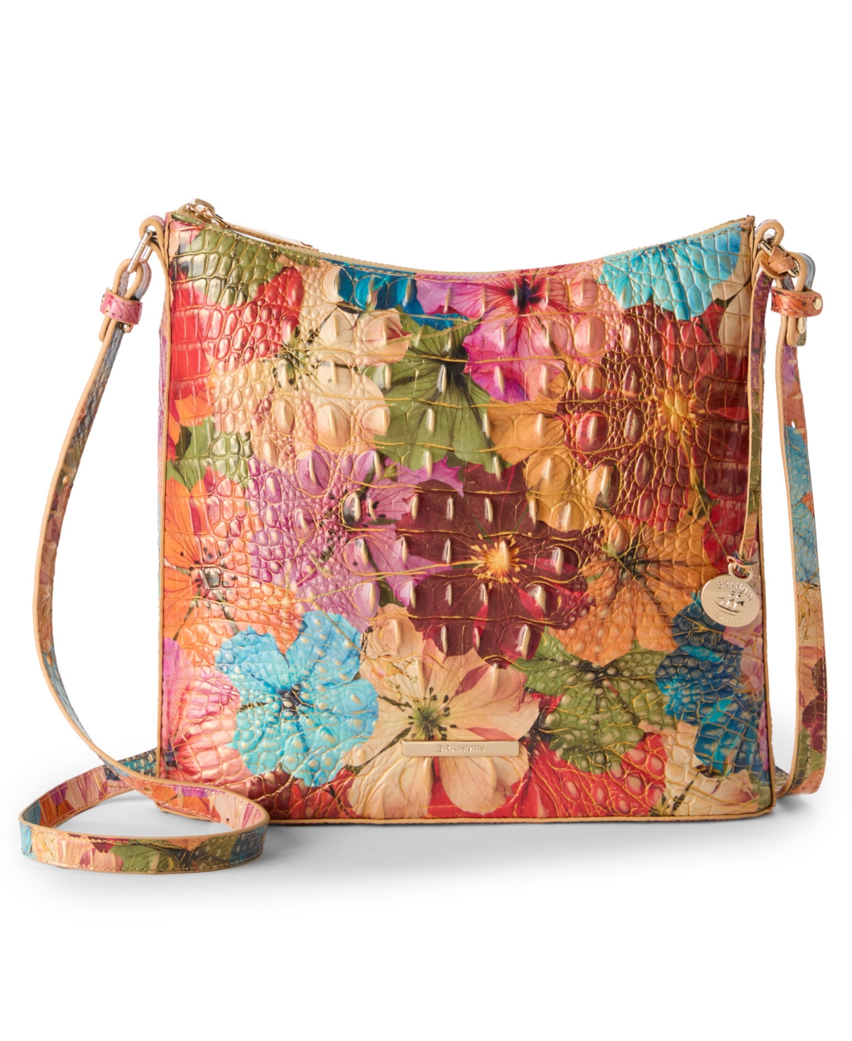 Click here for Brahmin Katie Melbourne Embossed Leather Crossbody... prices