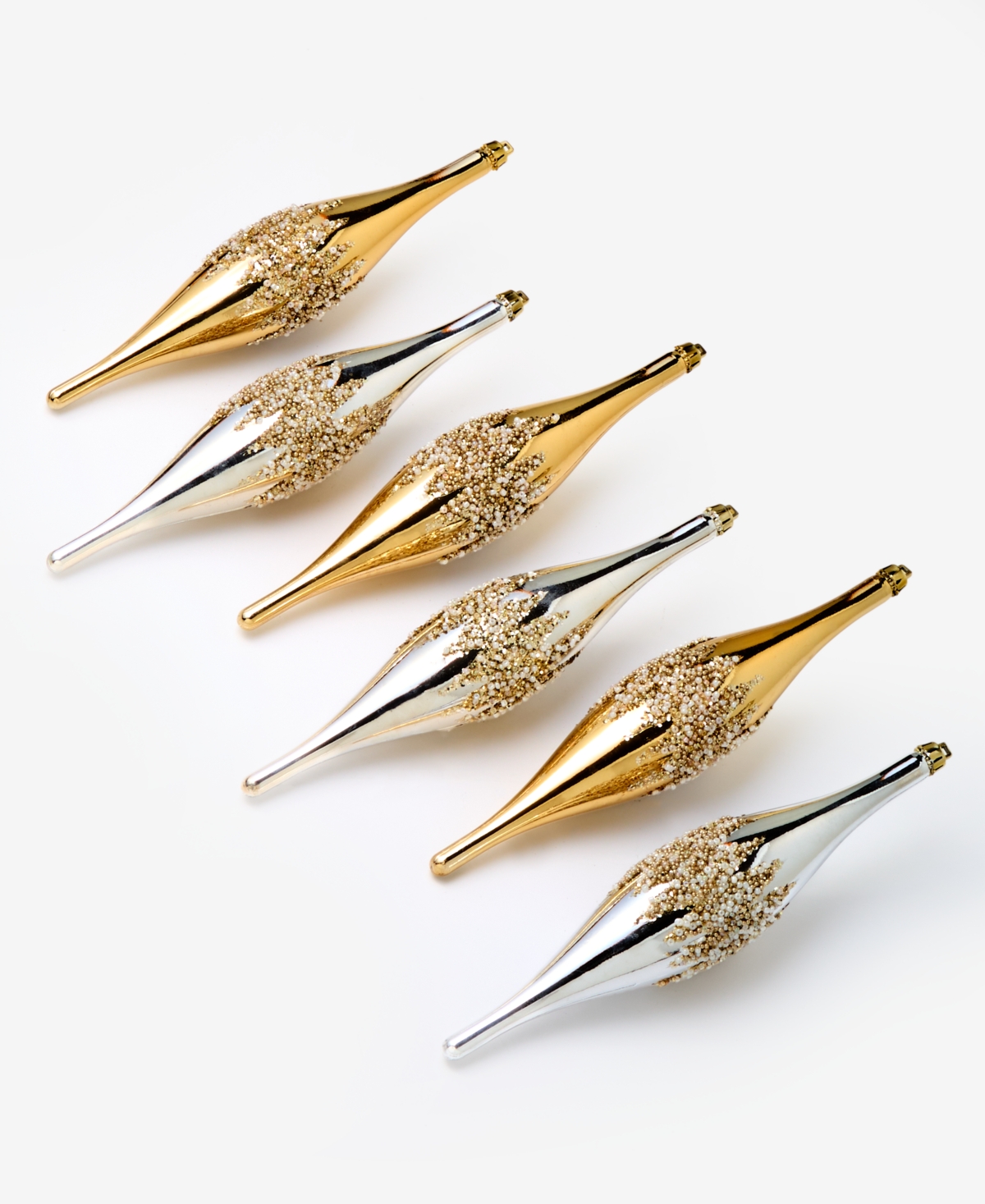 Click here for Holiday Lane Opulence Shatterproof Gold-Tone & Sil... prices
