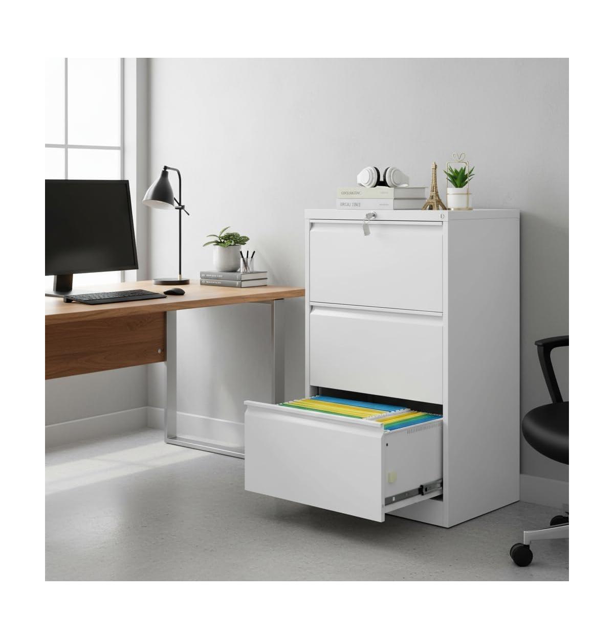 Click here for gaomon 3 Drawer Lateral File Cabinet  Heavy Duty M... prices