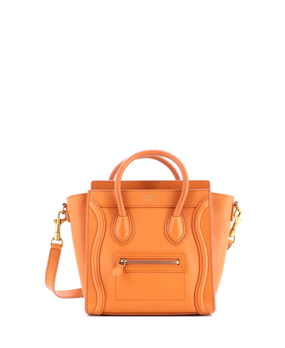 Click here for Pre-Owned Celine Nano Luggage Bag Smooth Leather -... prices