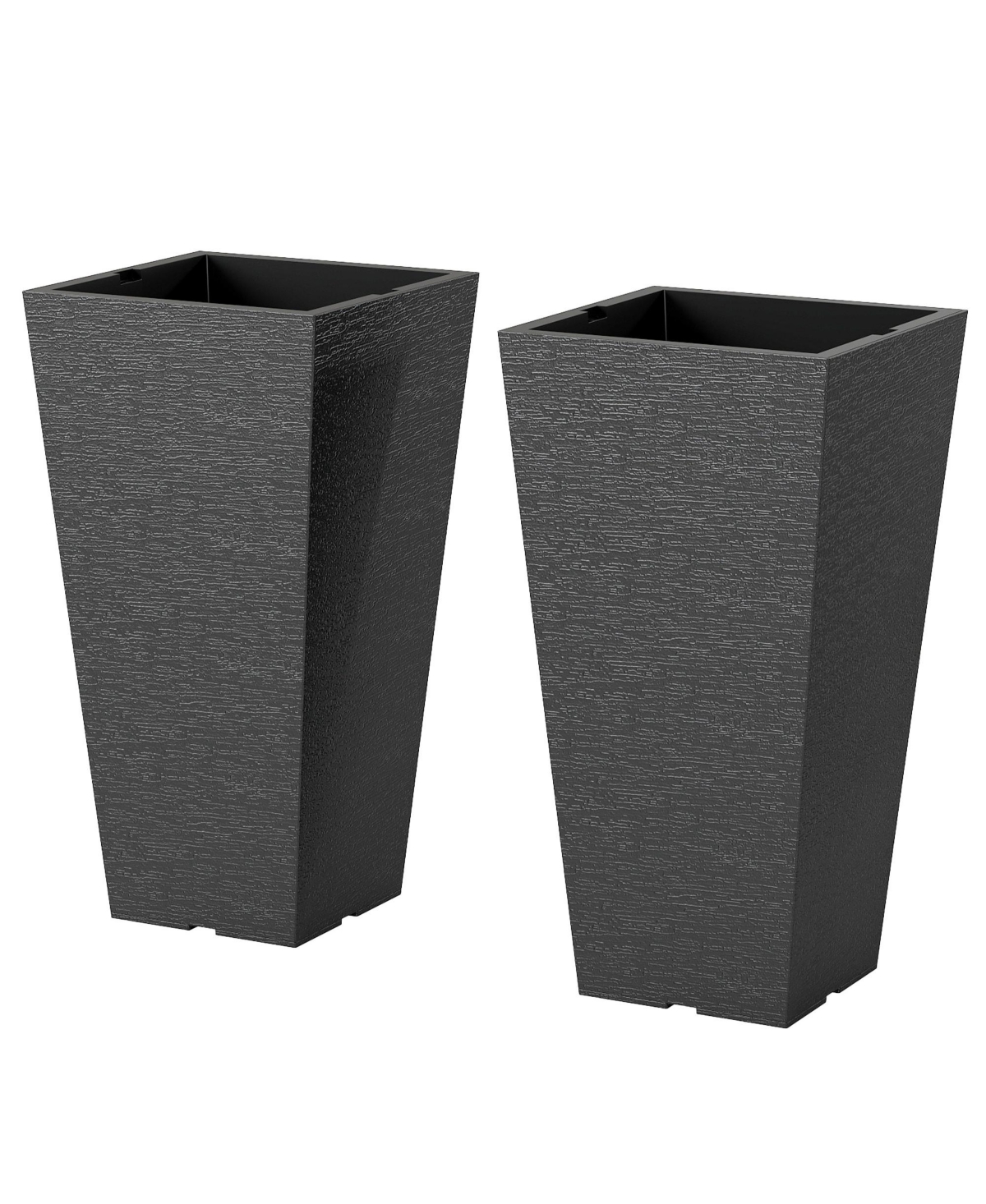 Click here for Outsunny 23" Tall Planters  Set of 2 Tape Out... prices
