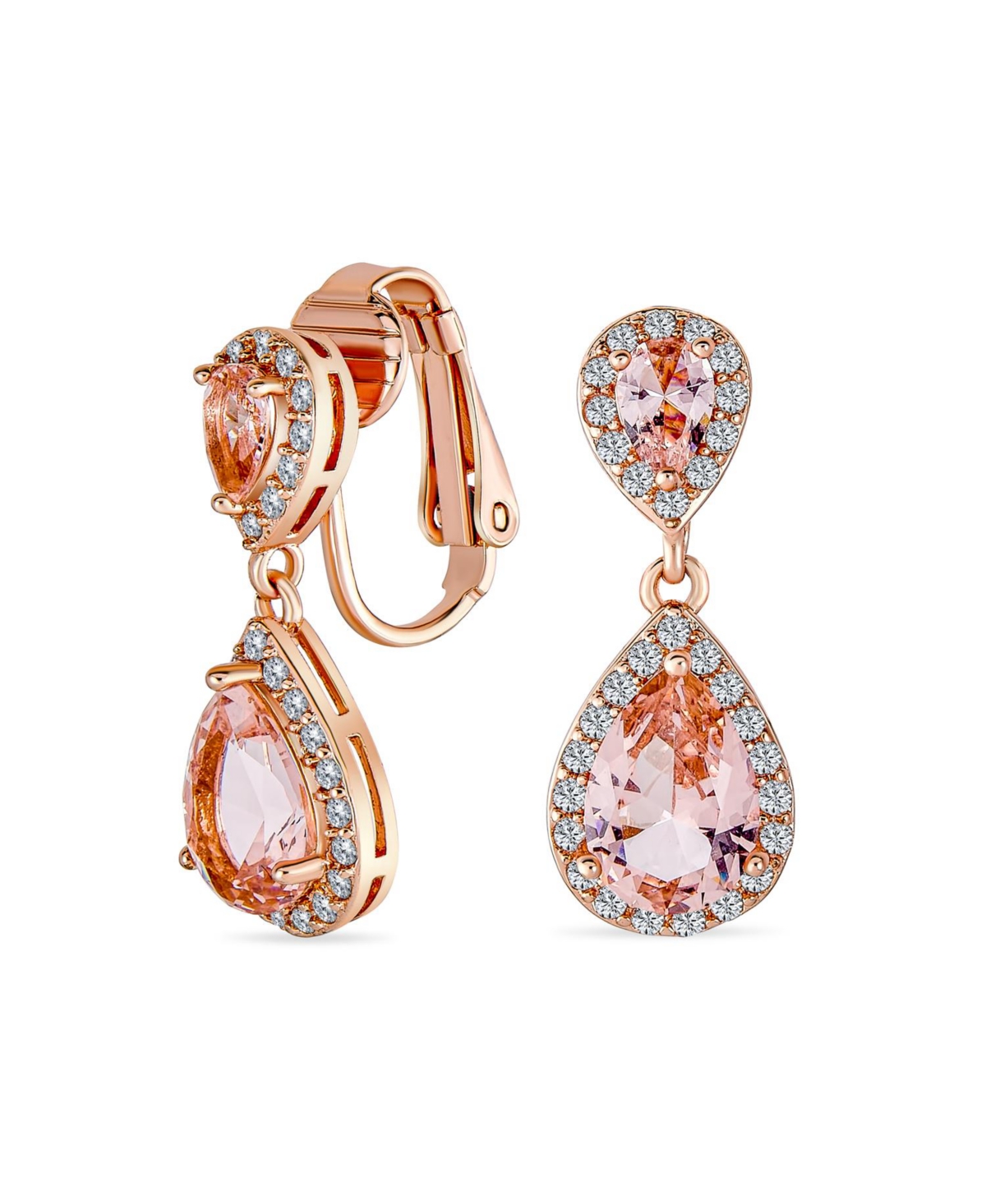 Click here for Bling Jewelry Classic Cocktail Pave Halo Cubic Zir... prices