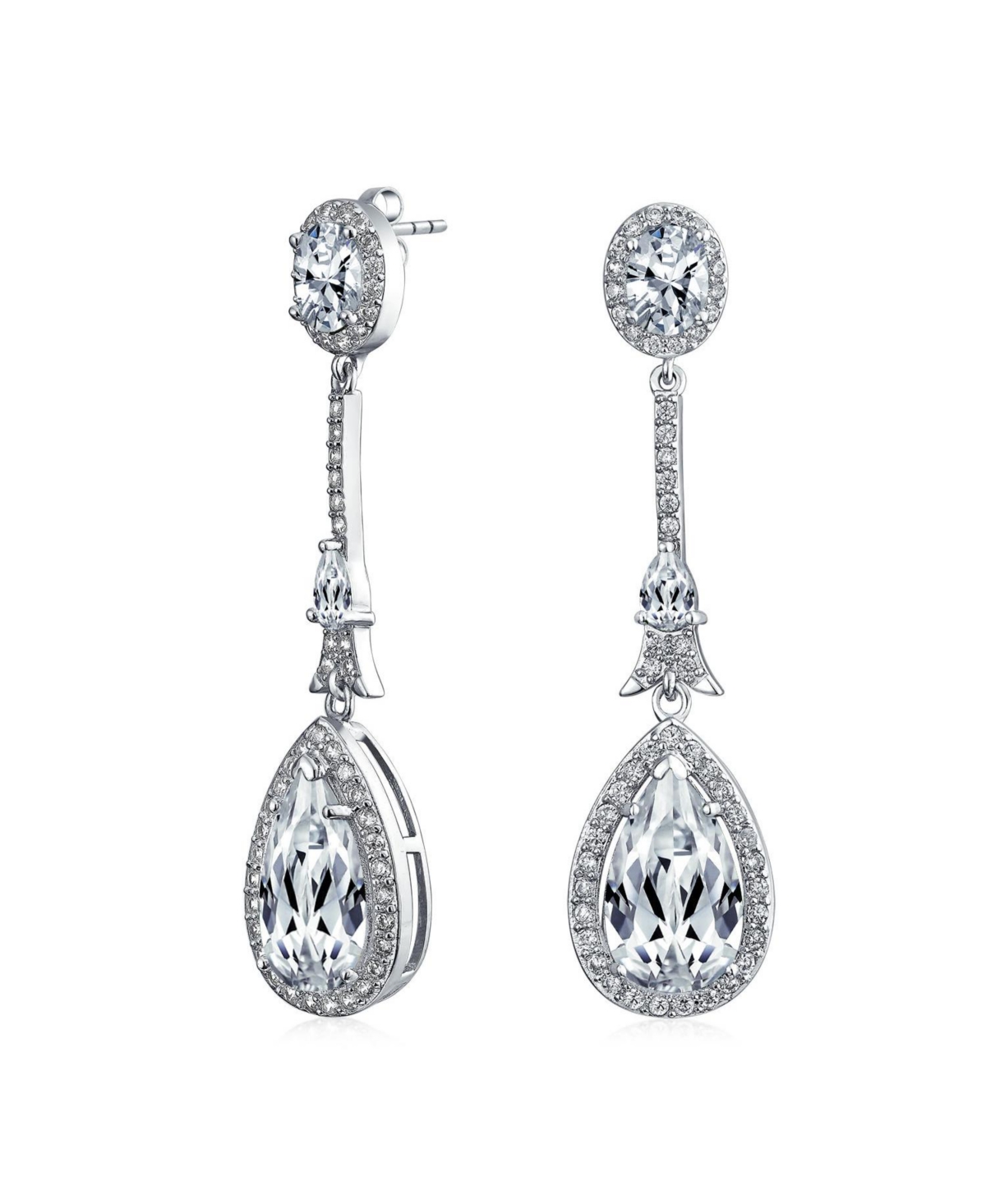 Click here for Bling Jewelry Art Deco Style Dangle Cubic Zirconia... prices